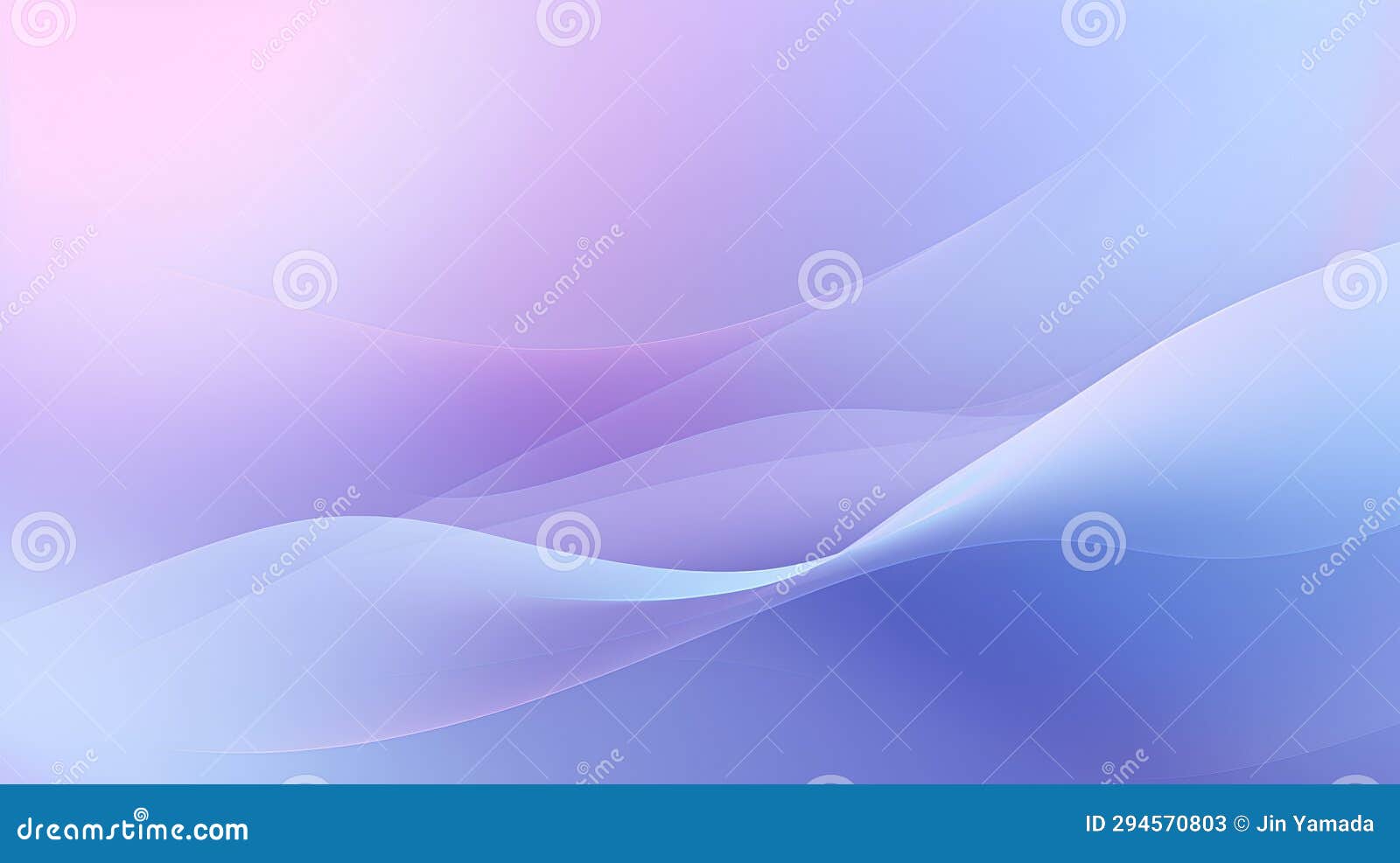 Abstract Background with Smooth Lines in Violet and Blue Colors, Vector ...