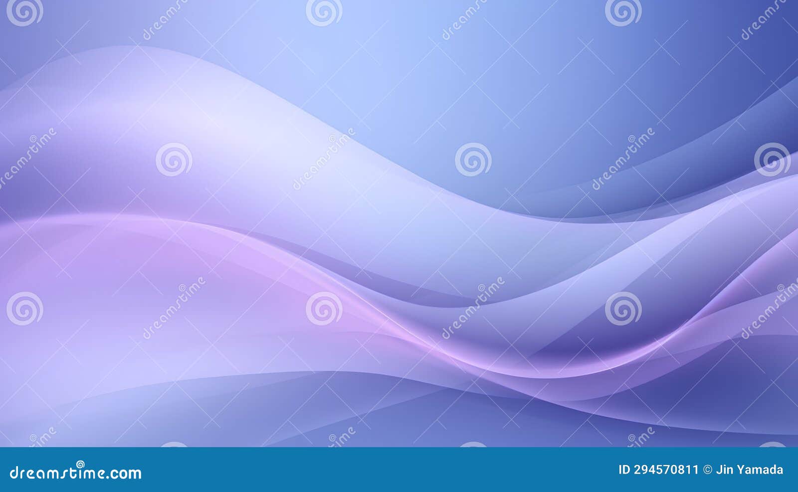 Abstract Background with Smooth Lines in Violet and Blue Colors, Vector ...