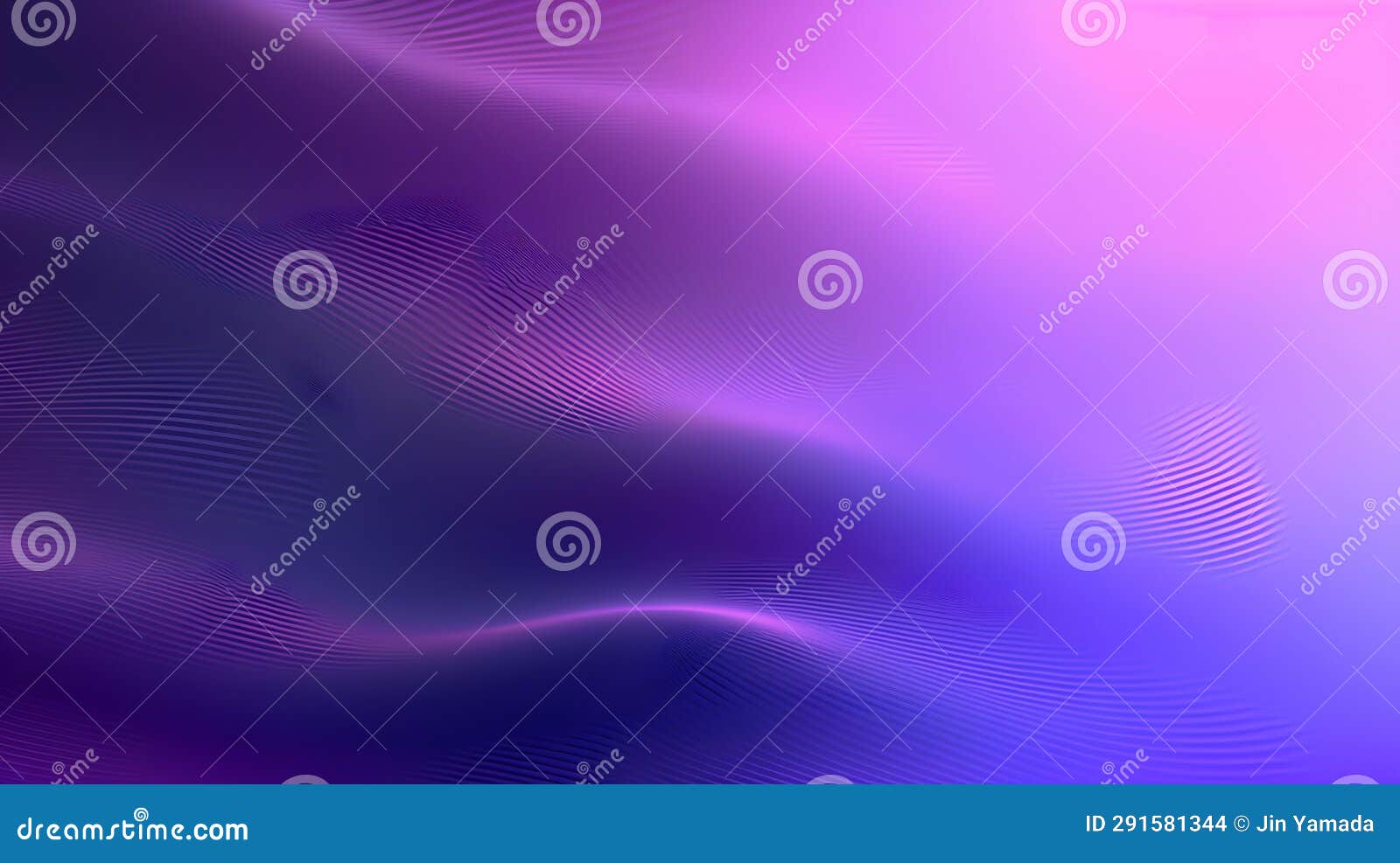 Abstract Background with Smooth Lines in Violet and Purple Colors ...