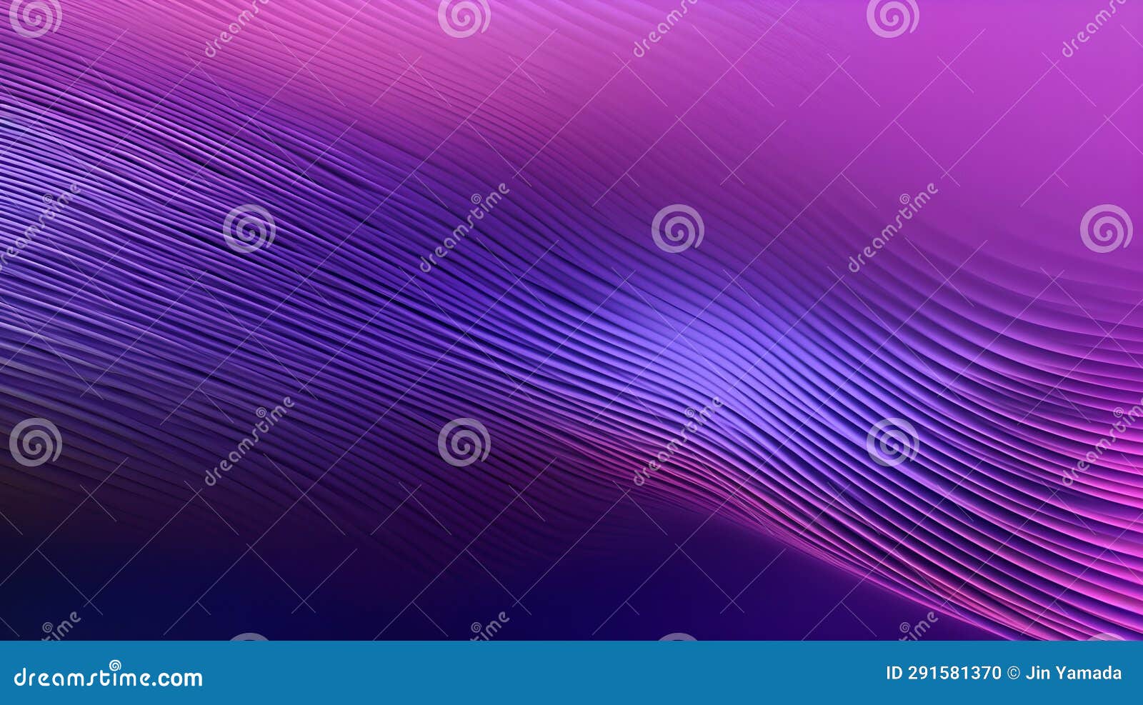 Abstract Background with Smooth Lines in Violet and Purple Colors ...