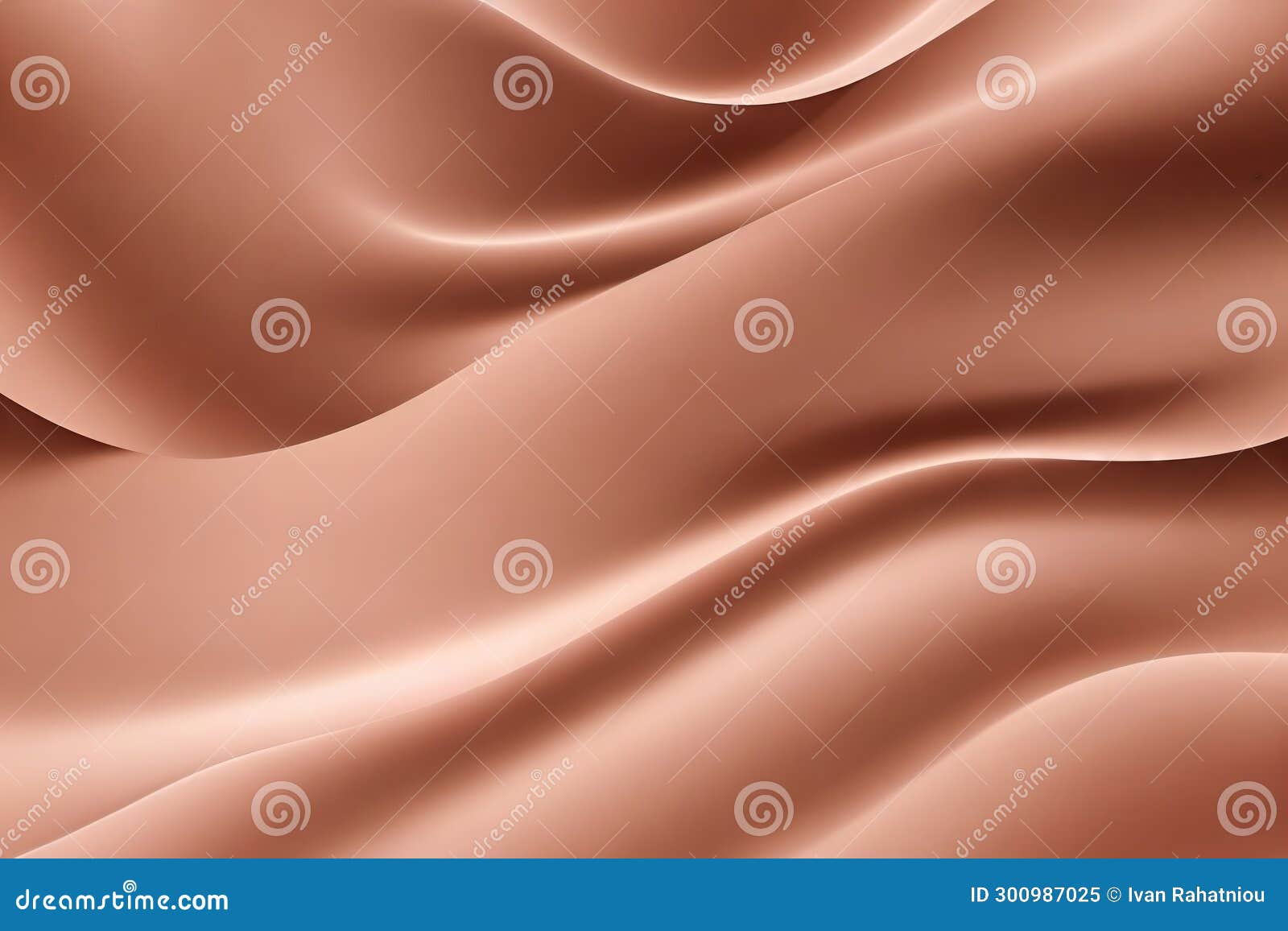 Abstract Background Smooth Wave in Peach Fuzz Tones Stock Illustration ...