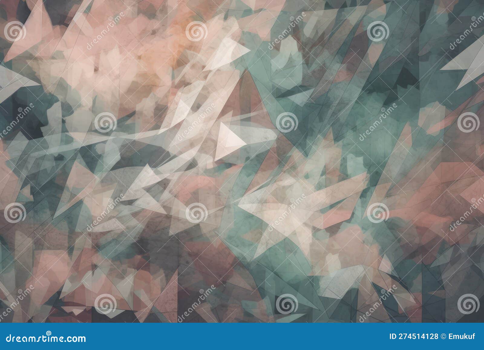 Abstract Background in Soft Muted Pastel Colors Generative Ai Stock ...