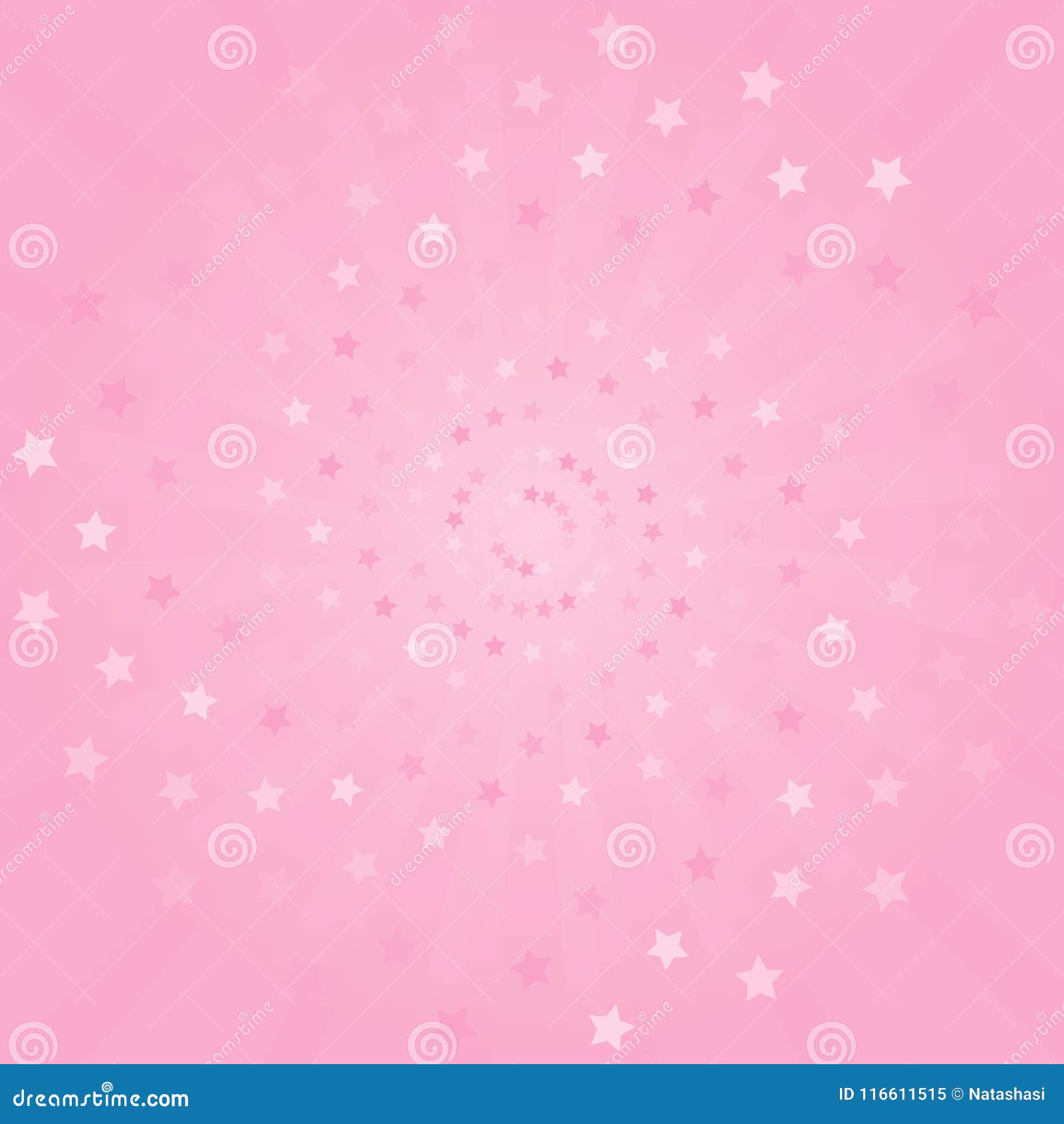 Pink Sun Rays Valentines Day Card Royalty-Free Stock Photography ...