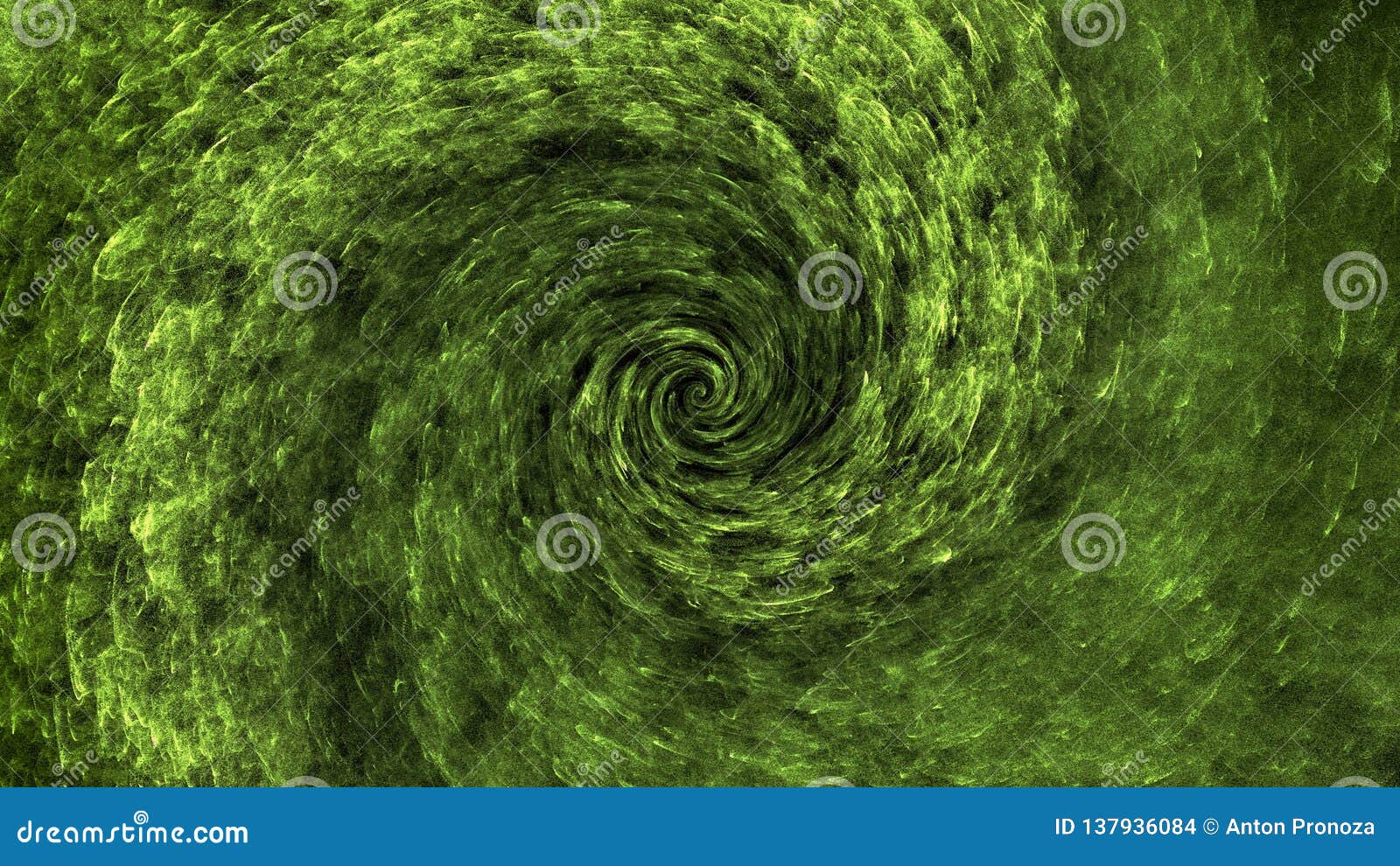 Green Space Vortex Abstract Background Stock Illustration ...