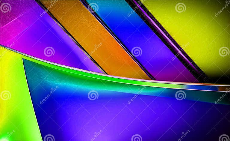 Abstract Background with a Spectacular Rhythm and Inserts of Light and ...