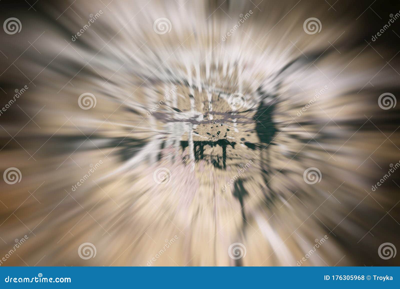 Abstract Background with Speed Movement Effect Stock Photo - Image of ...