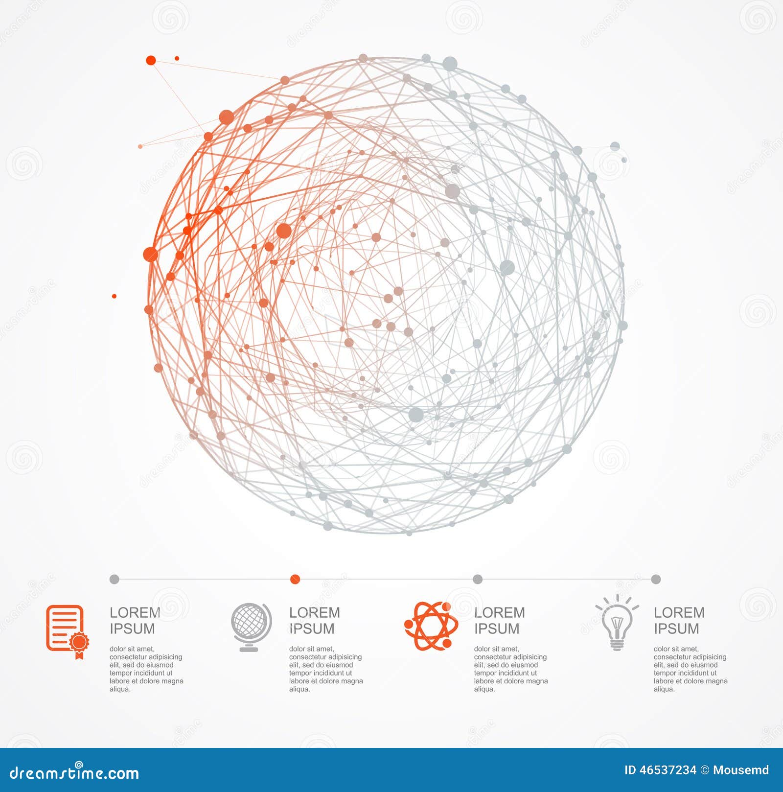 Sphere Infographic Diagram Icon Collection. Sphere Diagrams Icon Set On ...
