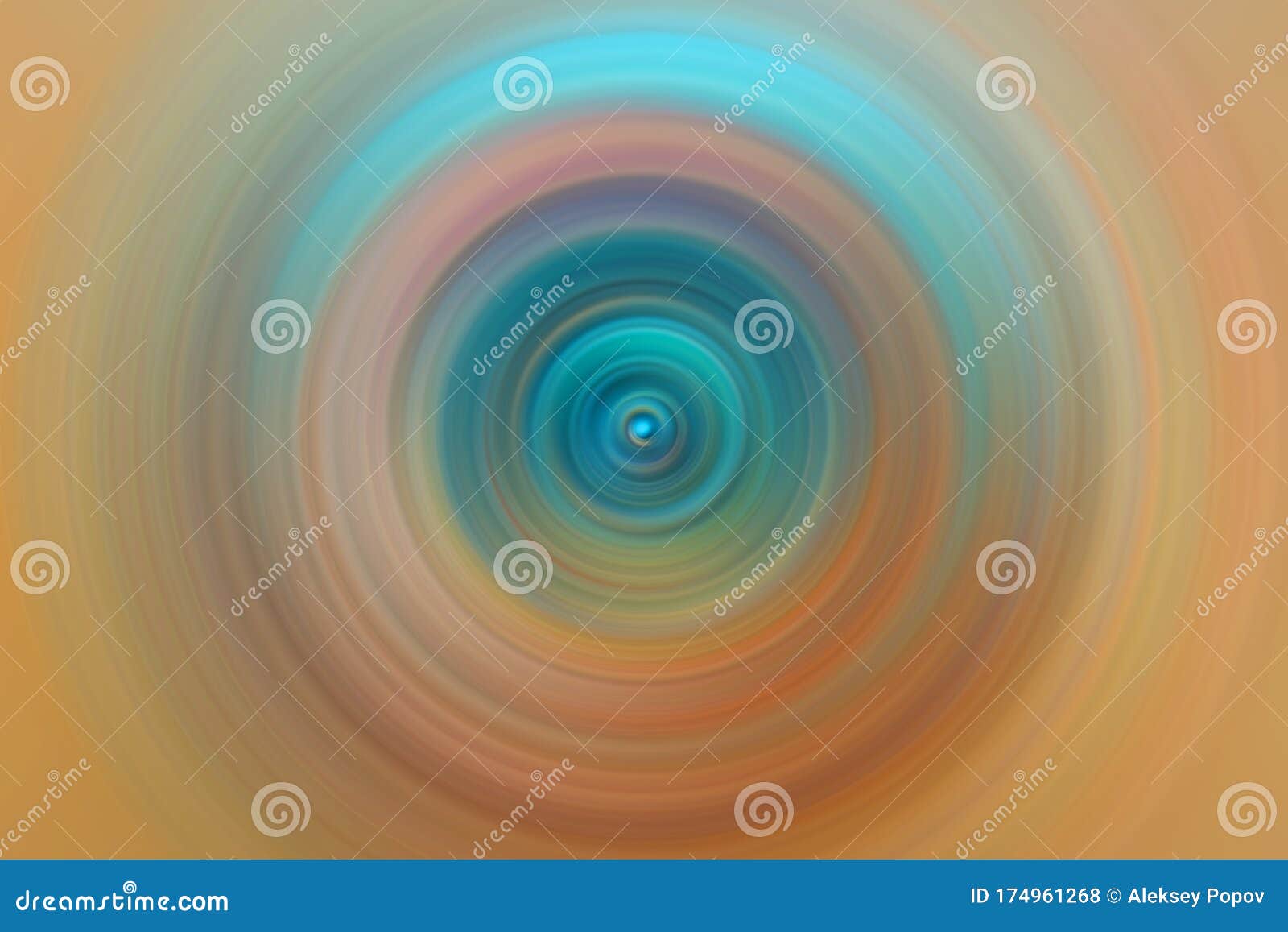 Abstract Background of Spin Circle Radial Motion Blur. Stock ...