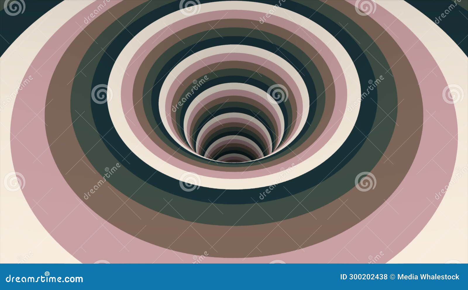 Abstract Background. a Spinning and Loop-able Wormhole Texture Stock ...