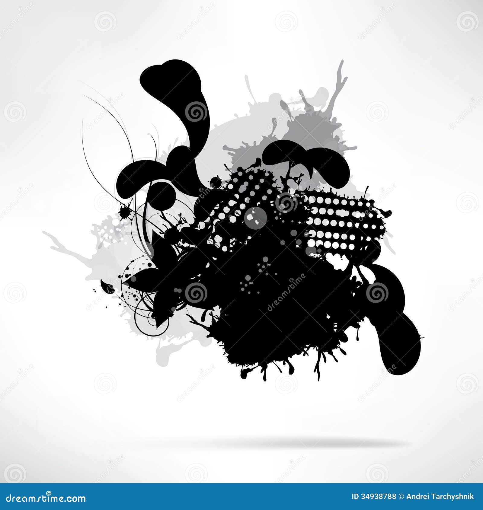 Abstract Background with Splash Stock Vector - Illustration of graphic ...