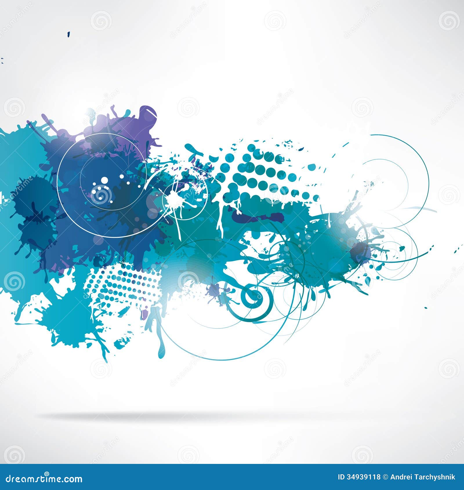 Abstract Background with Splash Stock Vector - Illustration of design ...
