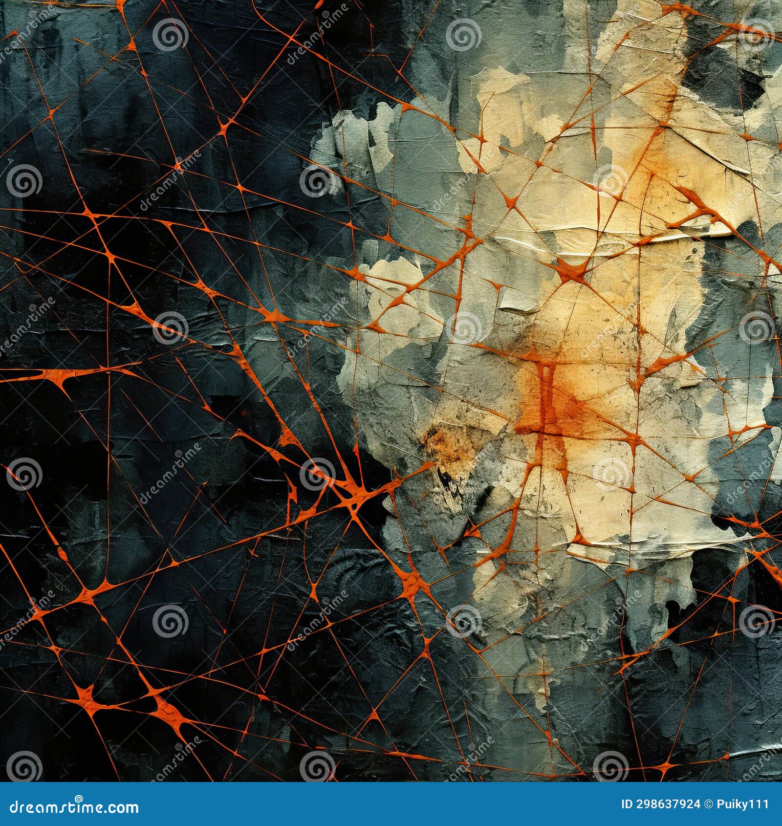 Abstract Background, Spooky, Grunge Texture Stock Illustration ...