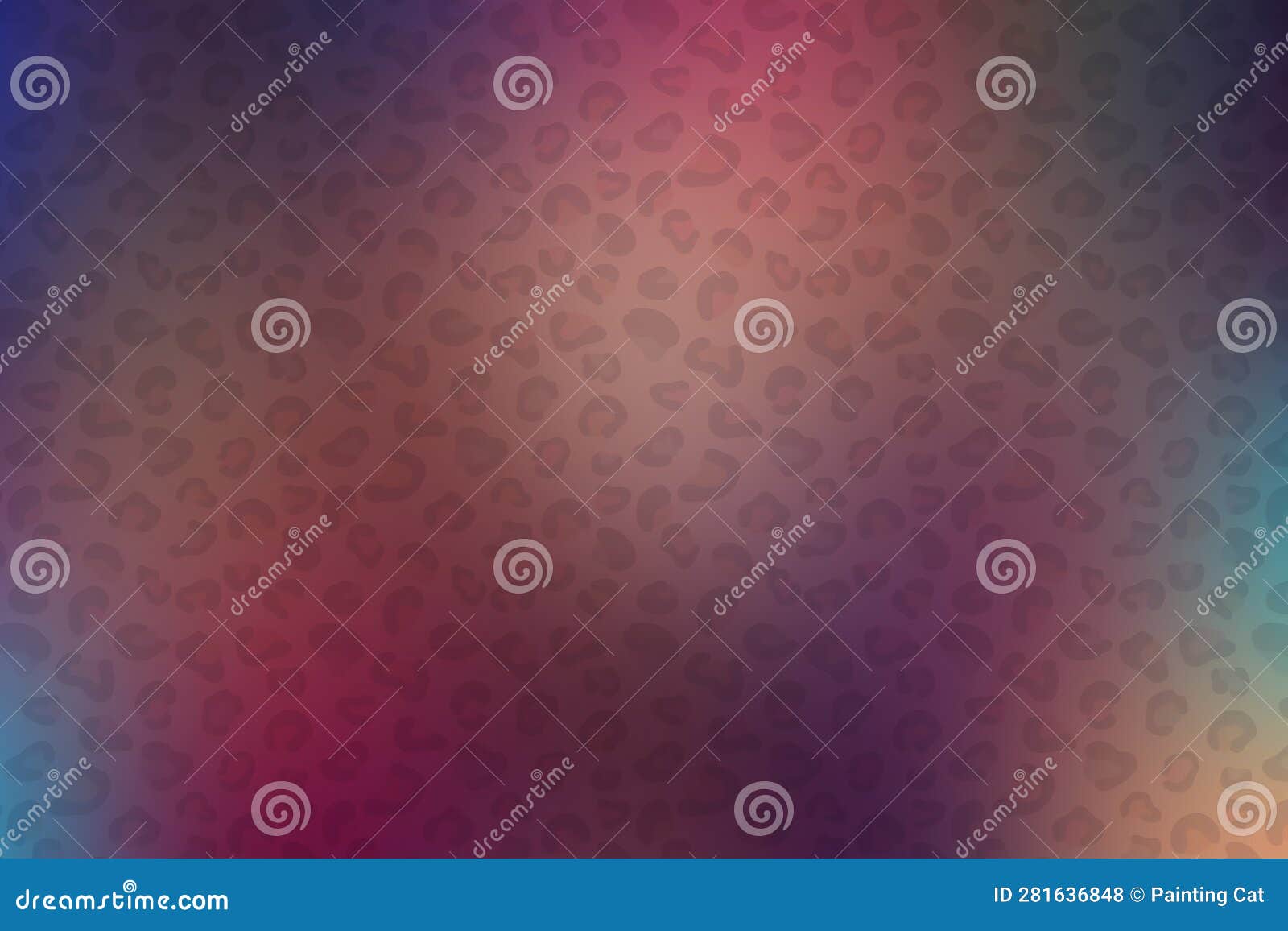 Abstract Background with Spots and Spots of Different Colors Stock ...