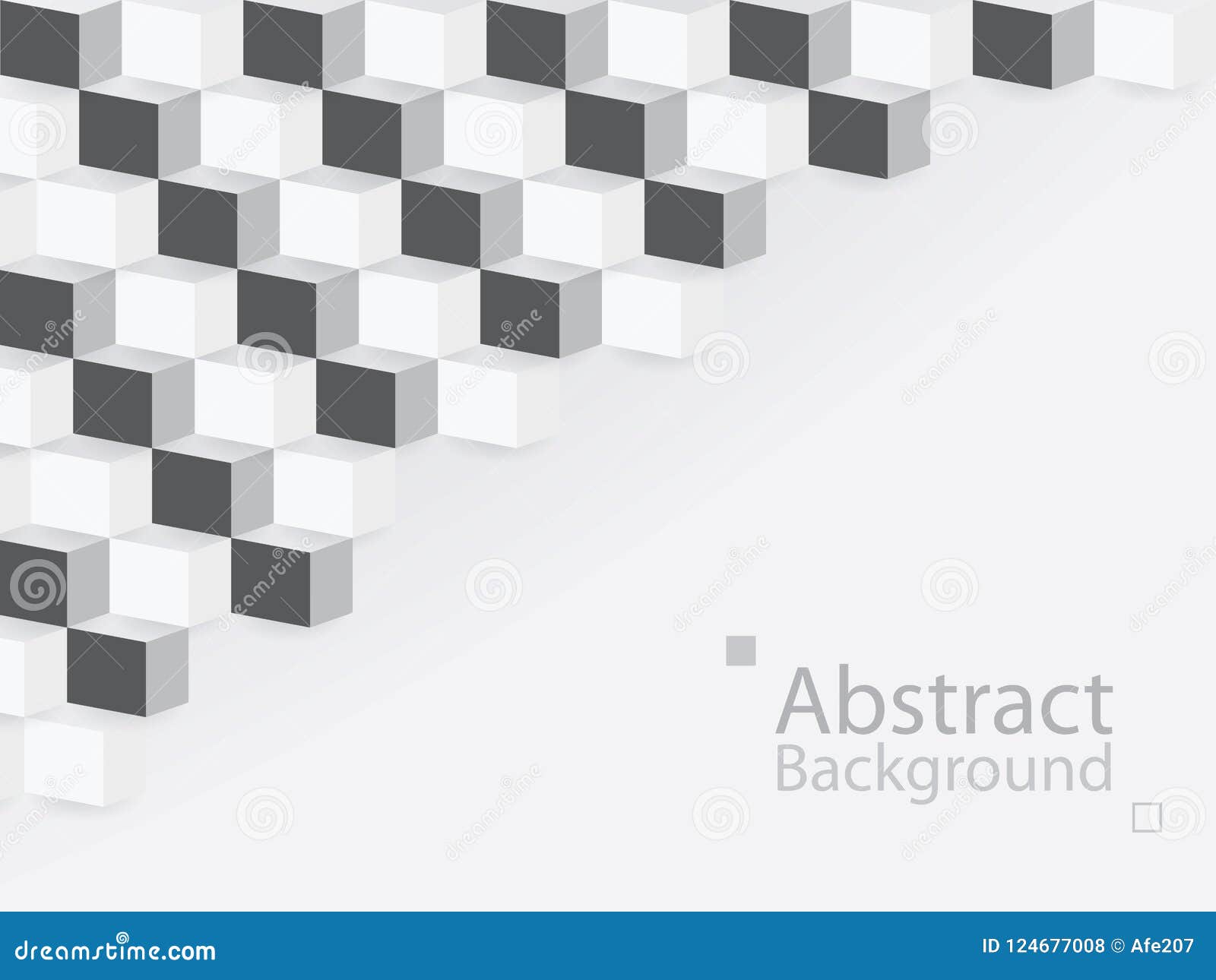 Abstract Background Square 3d Modern Paper Stock Vector - Illustration ...