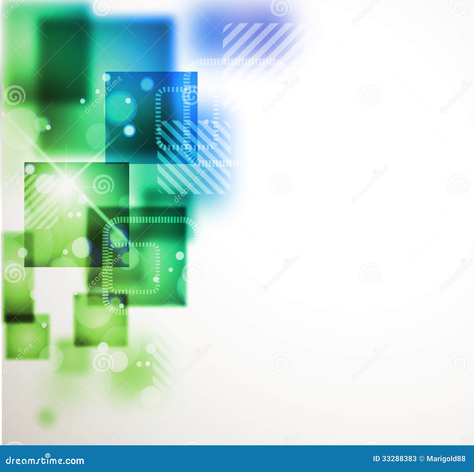Abstract Background with Square Shapes Stock Vector - Illustration of ...