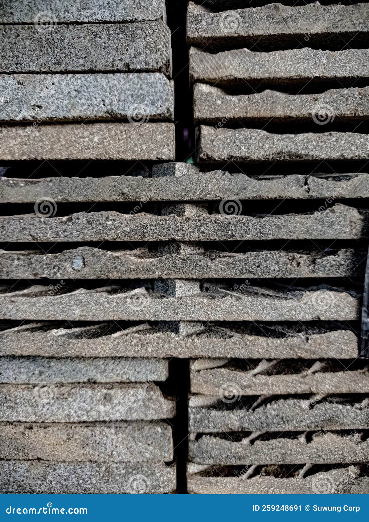 Abstract Background of Square Stone Stacked Upwards.is a Natural Rock ...