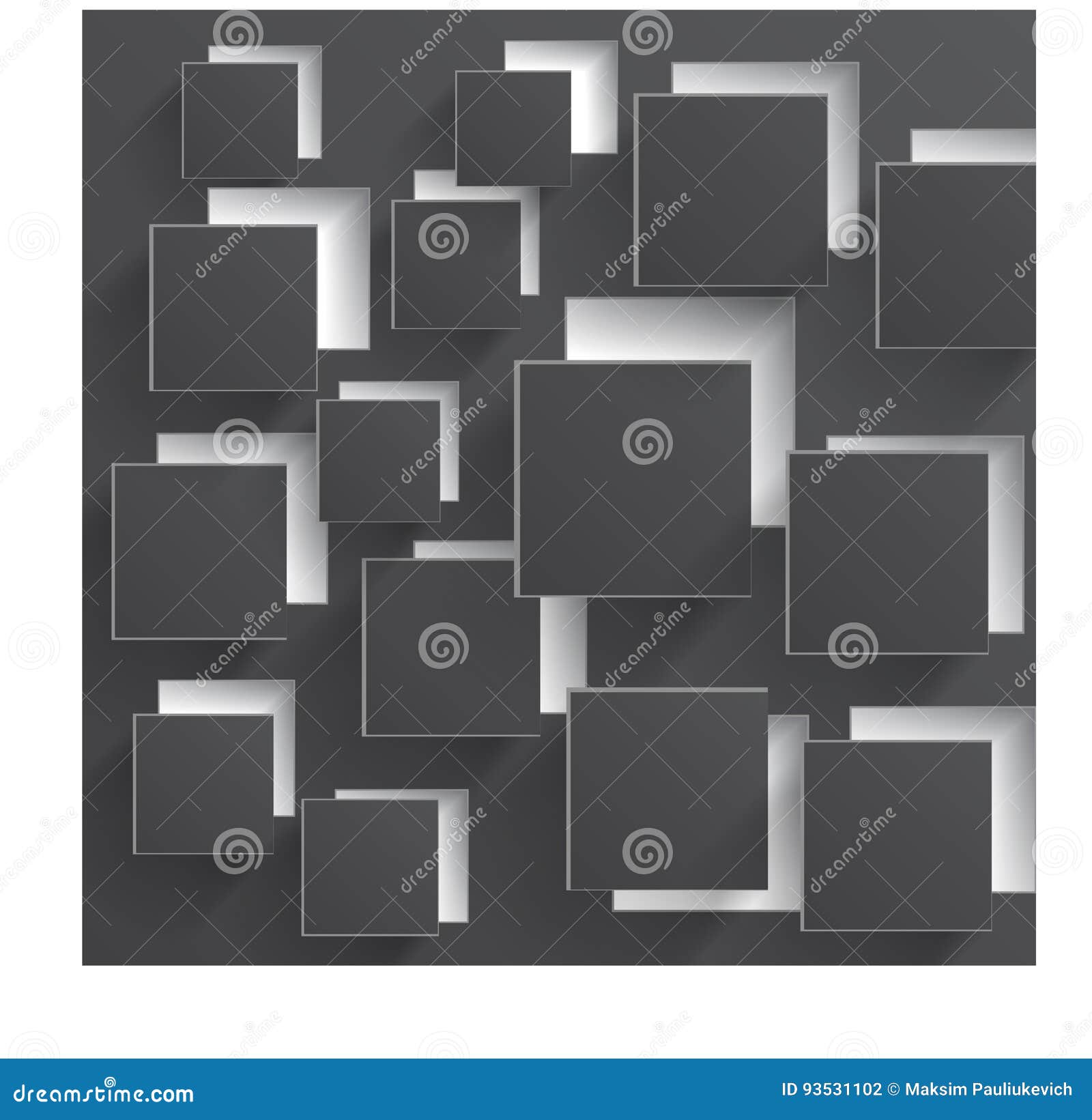 Abstract Background Square. Web Design Stock Illustration ...