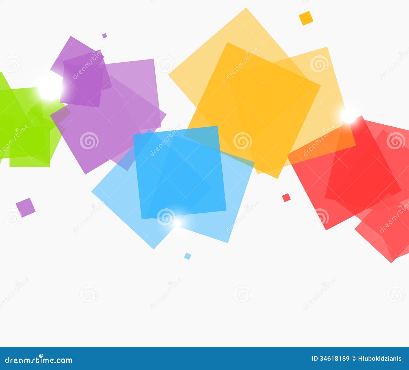 Abstract Background with Squares Stock Vector - Illustration of color ...