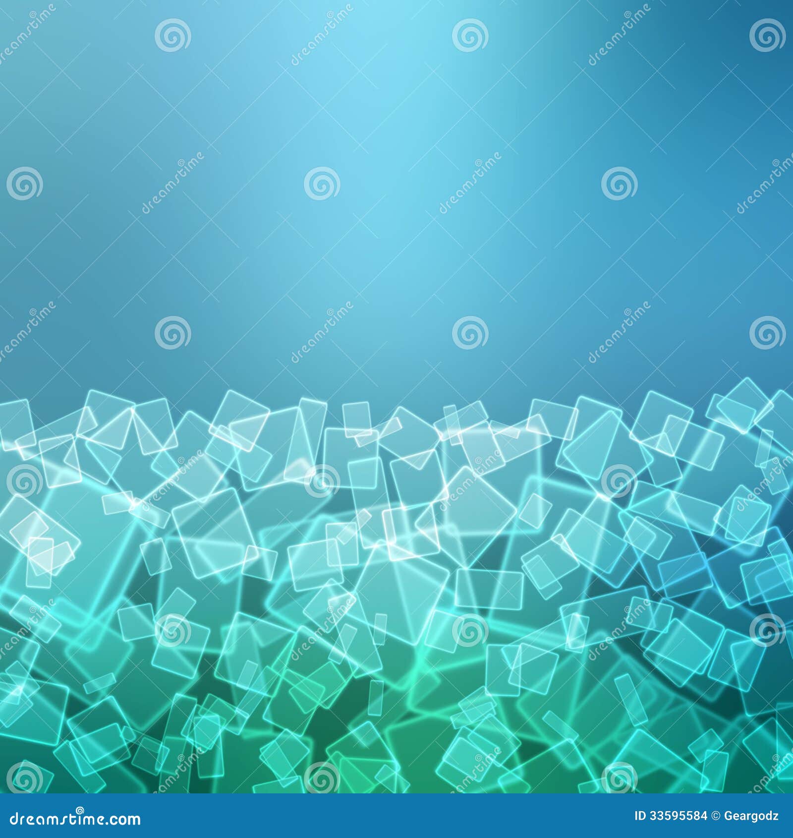 Abstract Background with Squares Stock Illustration - Illustration of ...
