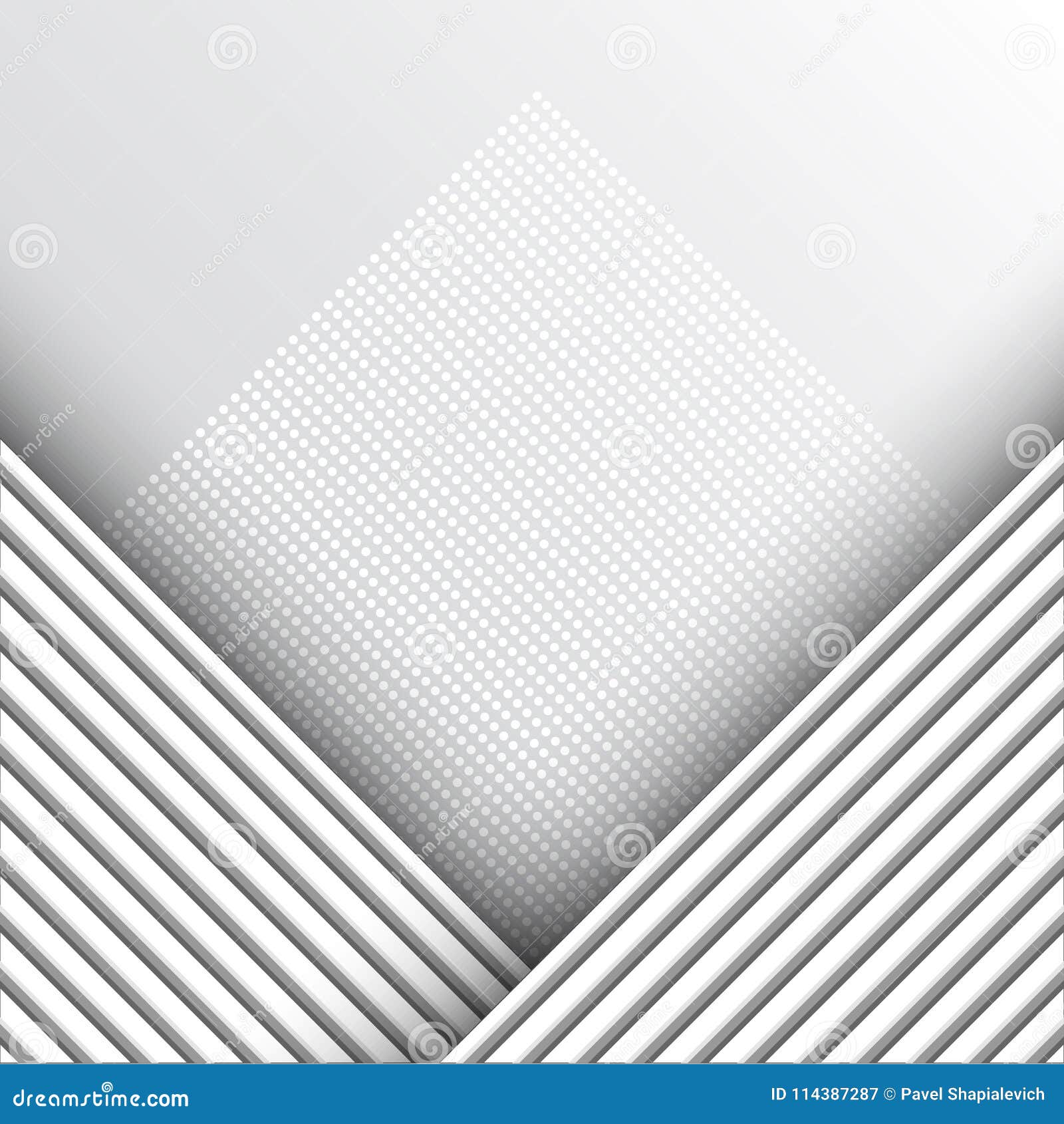 Triangular sheets of paper stock illustration. Illustration of ...