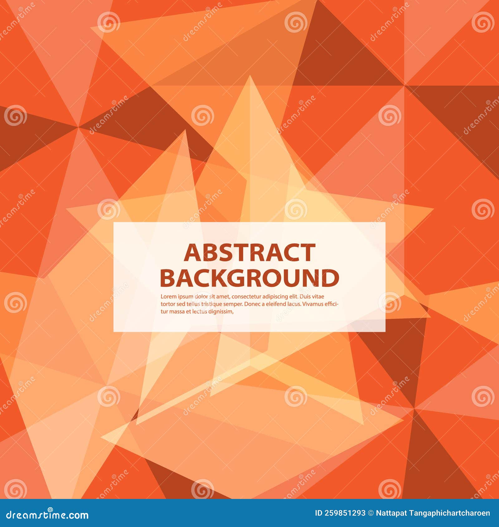 Abstract Background Star Dark Orange Color Vector Stock Vector ...