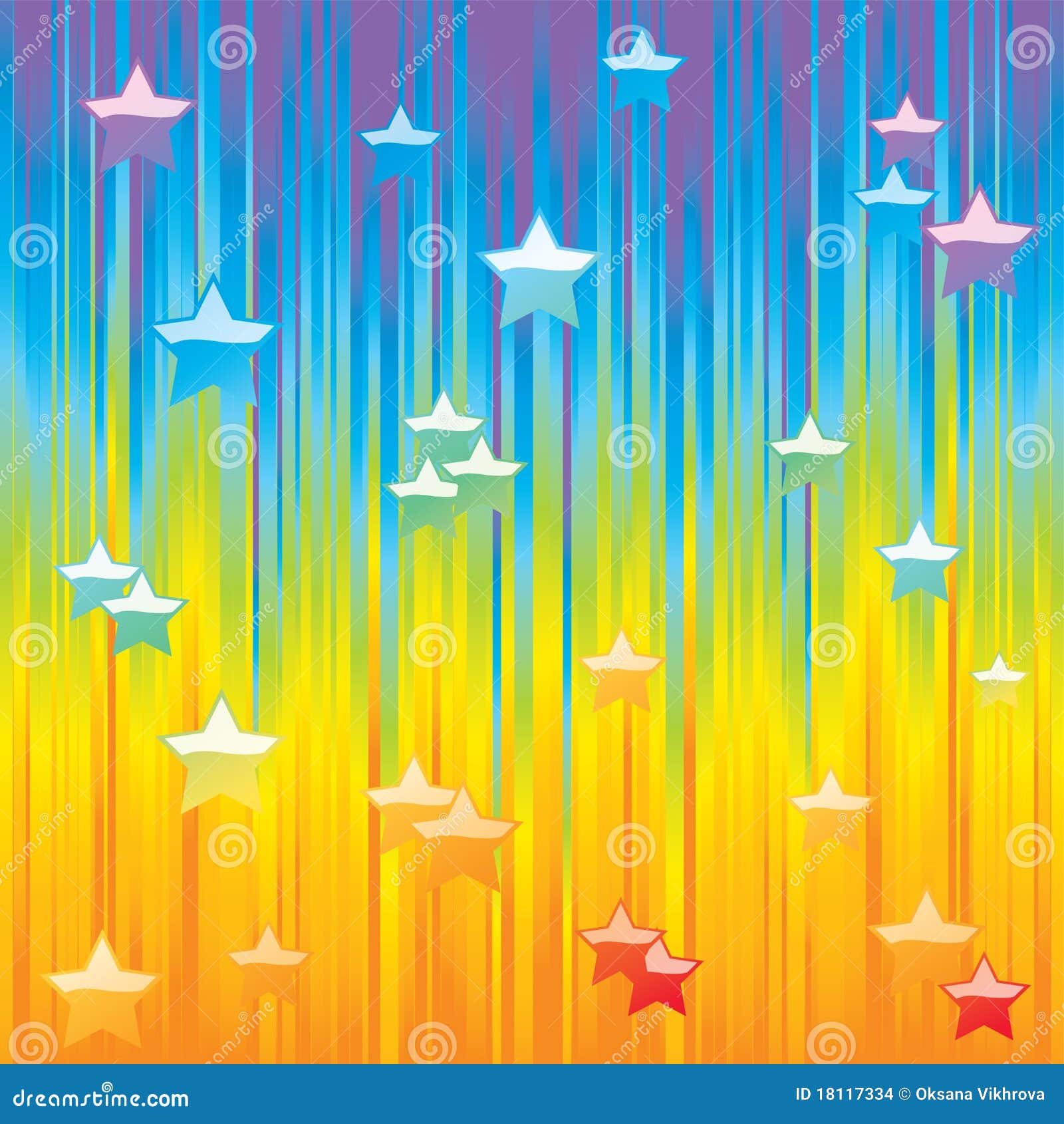 Abstract Background with Stars. Stock Vector - Illustration of stars ...