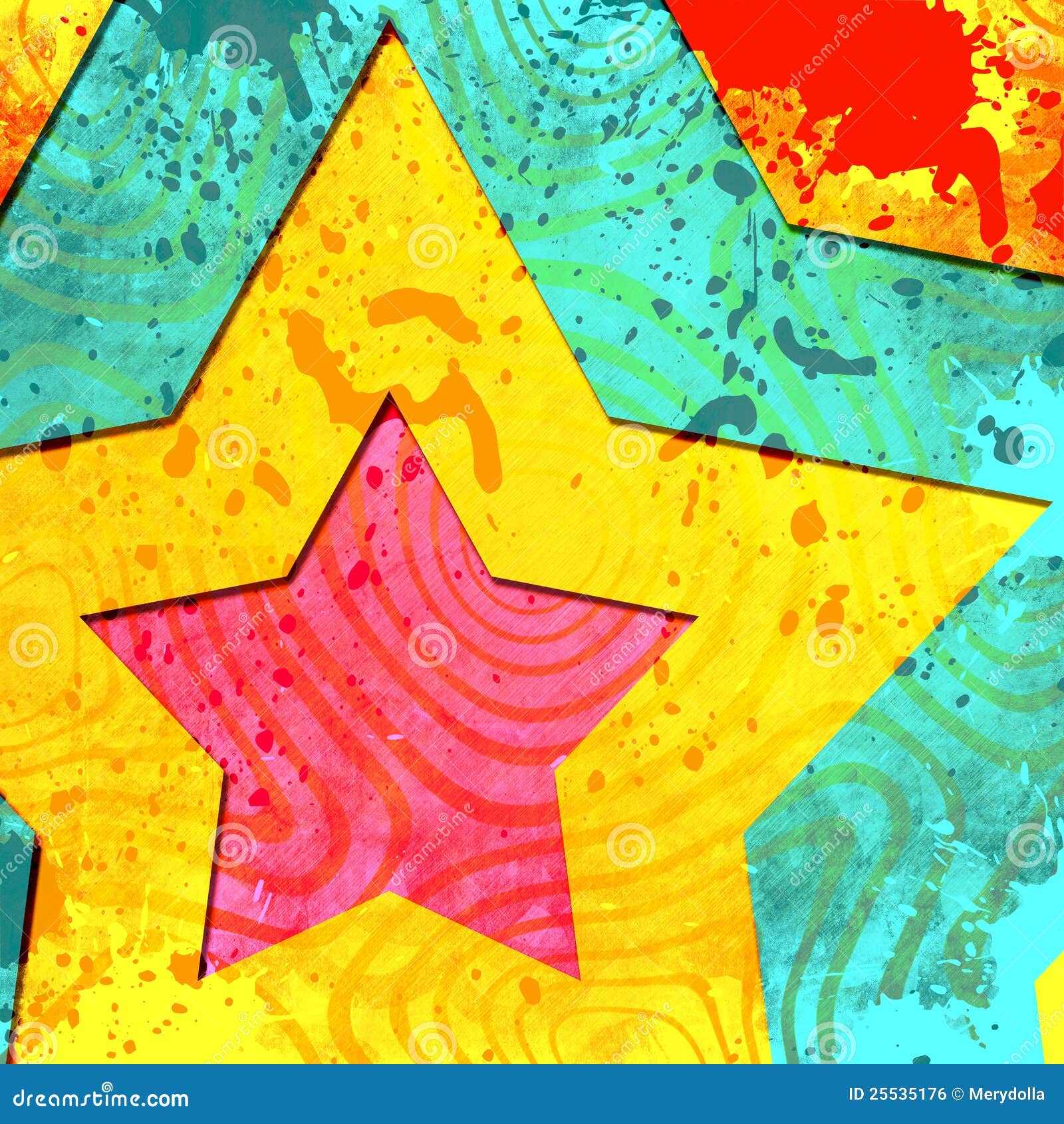 Abstract Background with Stars Stock Photo - Image of gradient, cover ...