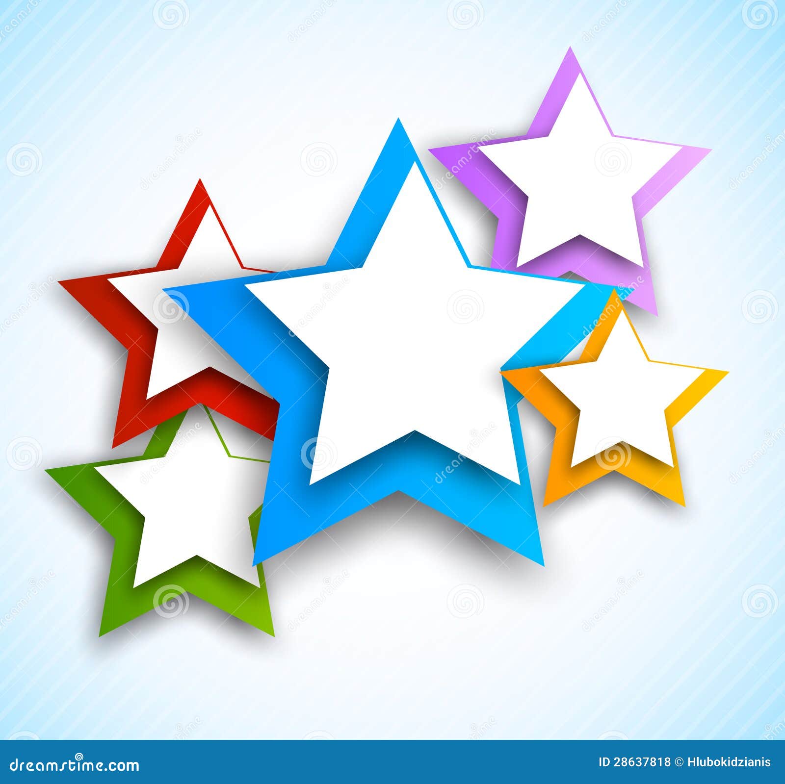 Abstract Background with Stars Stock Vector - Illustration of ...