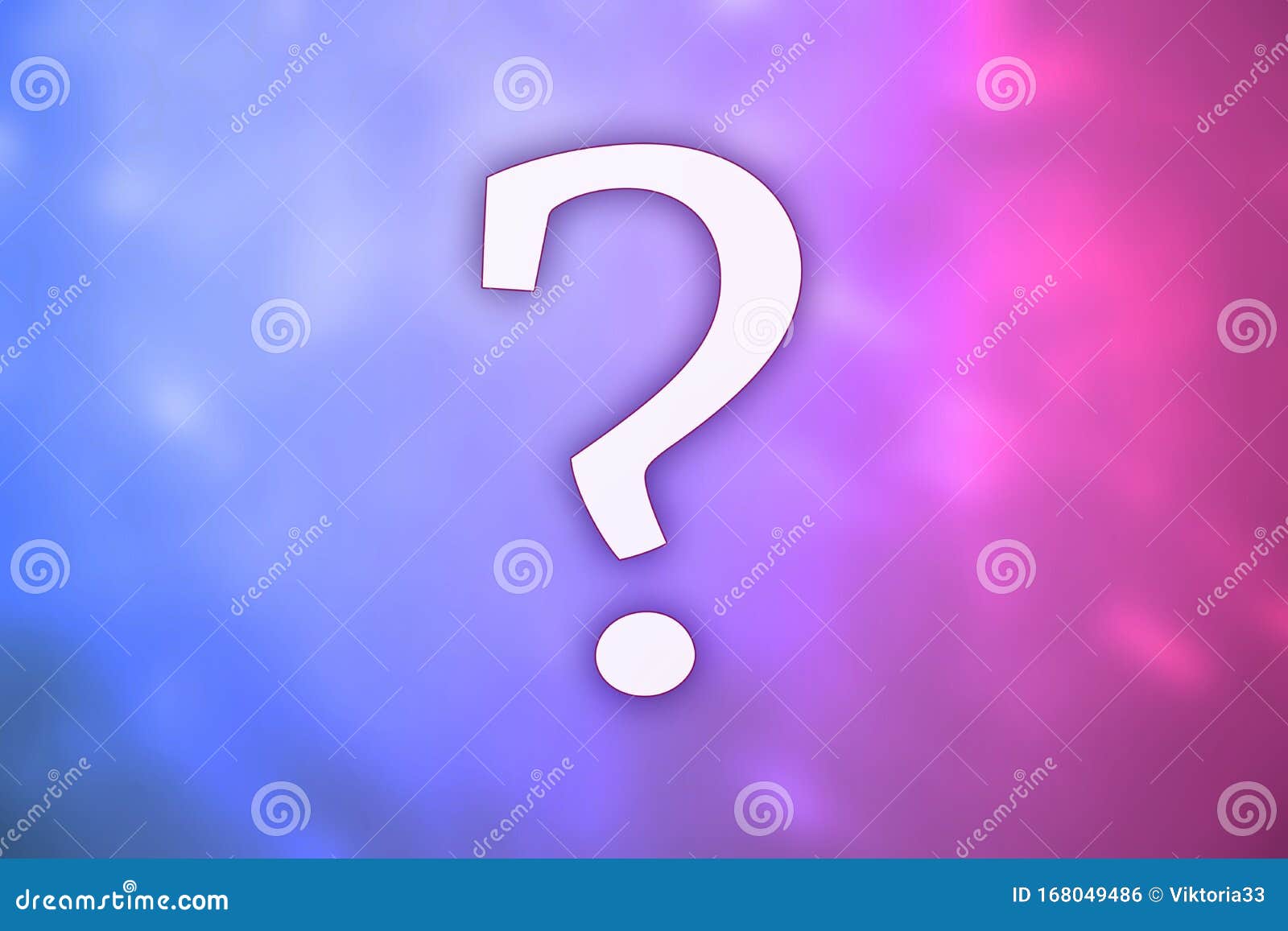 Abstract Background Stocking with a Question Mark with Cells, Bokeh ...