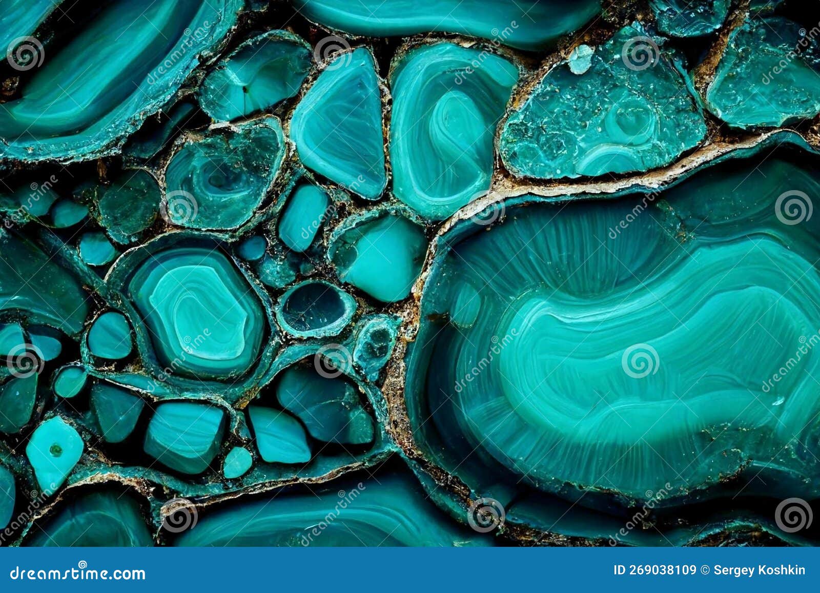 Abstract Background of Stone Texture. Turquoise Texture Stock ...