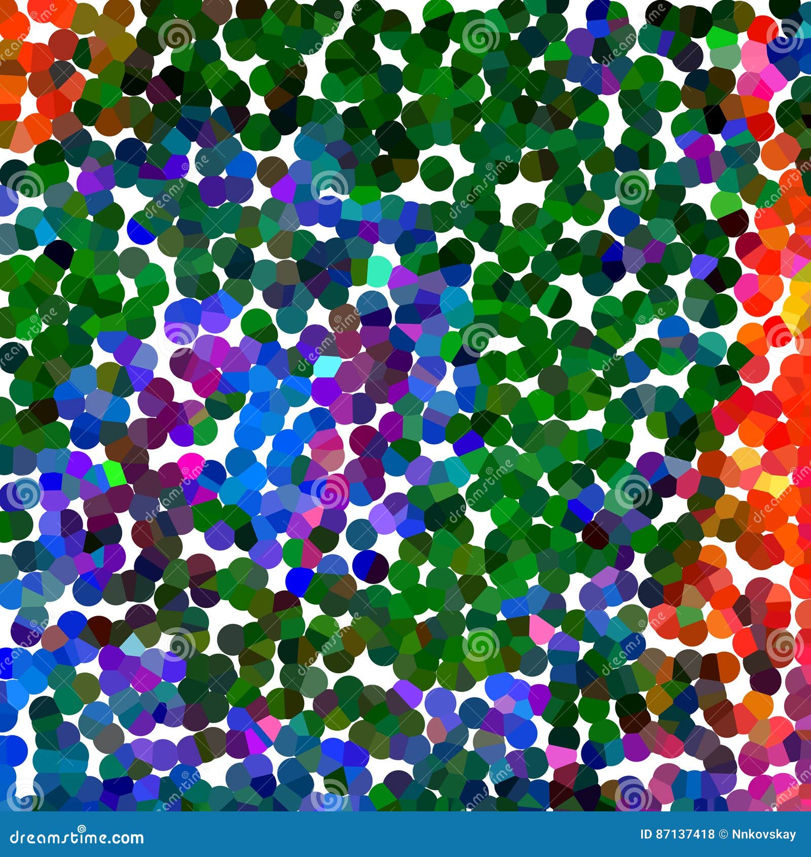 Abstract Background from Strange Shapes, Stock Illustration ...