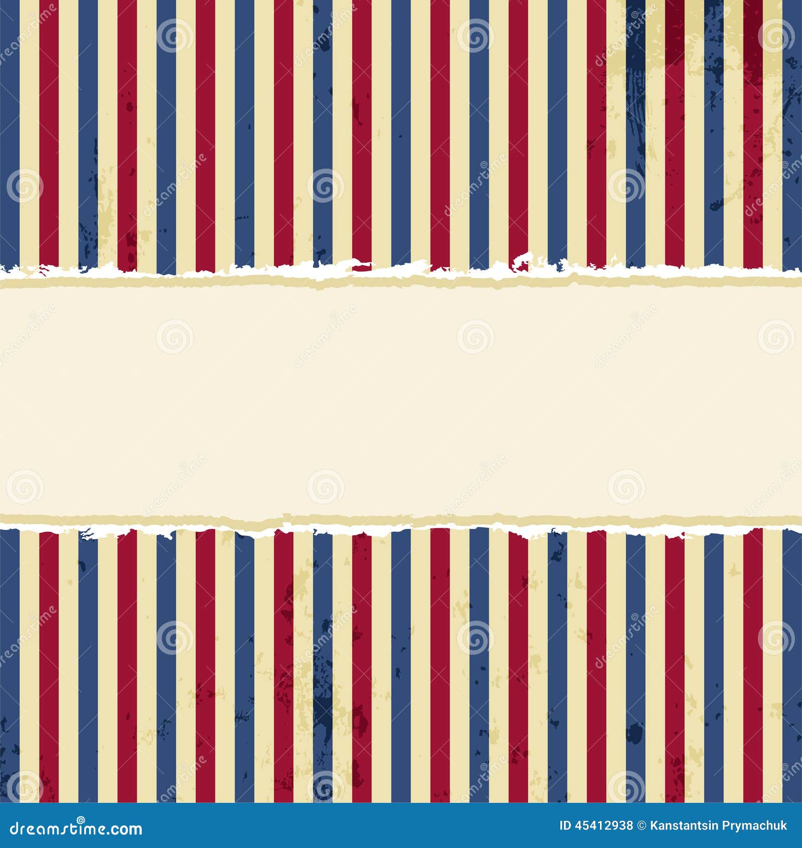 Abstract Background Striped Ripped Paper. Vector Stock Vector ...