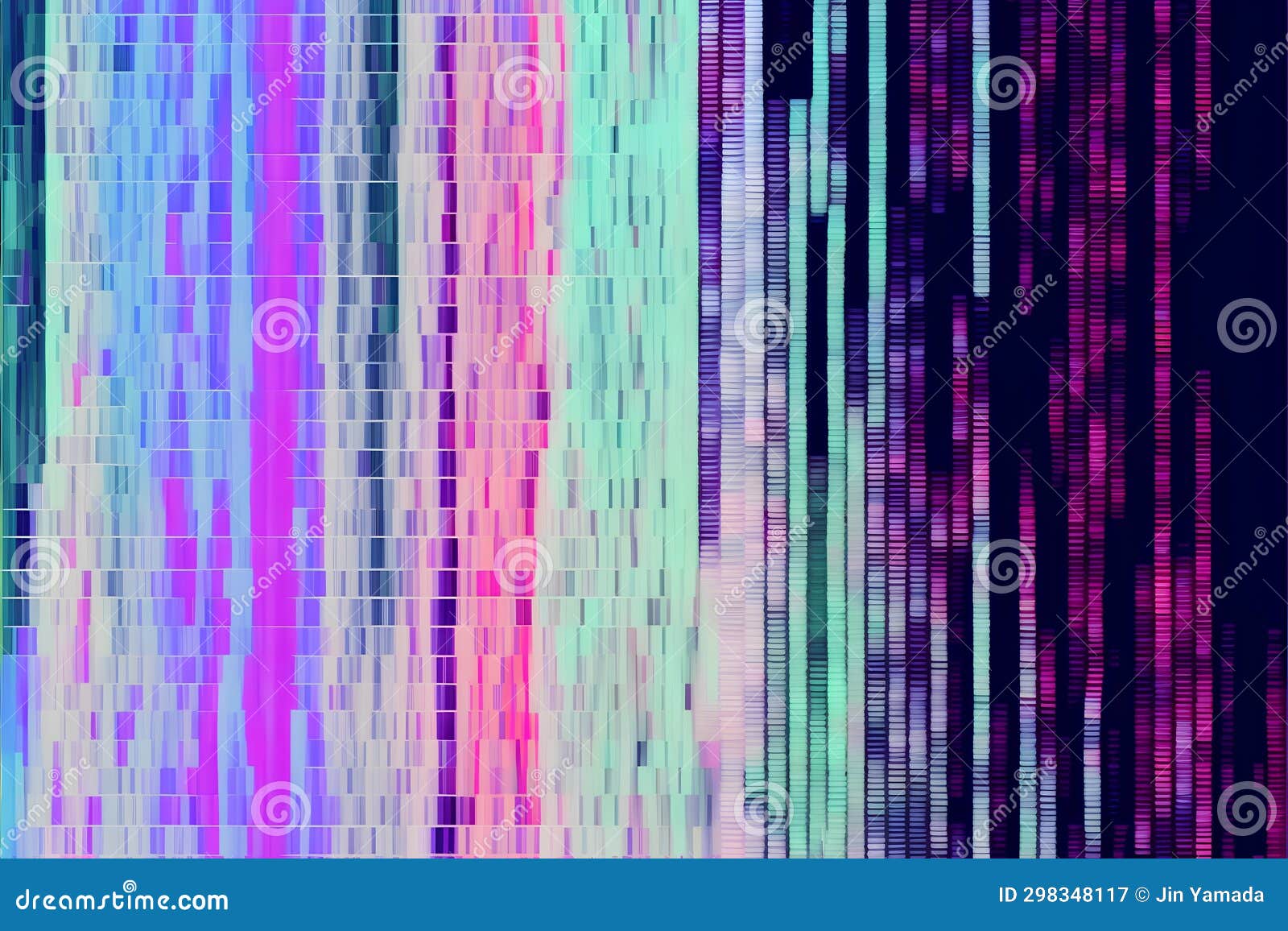 Abstract Background with Stripes of Different Colors and Shades of the ...