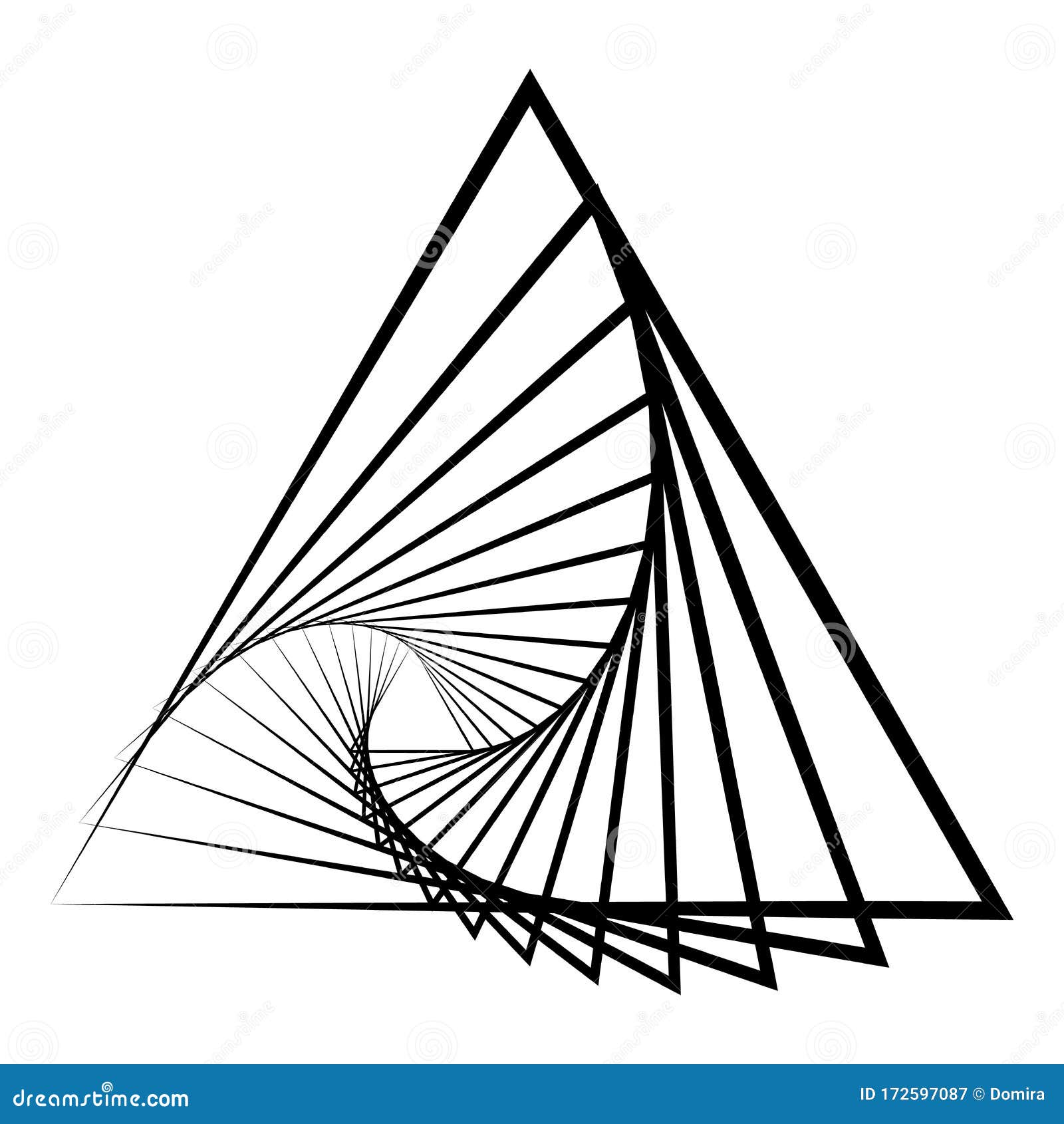 Abstract Background with Stylized Triangles for Cover or Logo Design ...