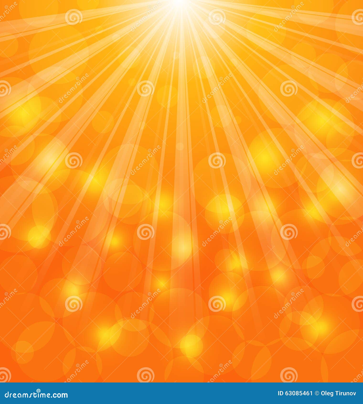 Abstract Background with Sun Light Rays Stock Vector - Illustration of ...