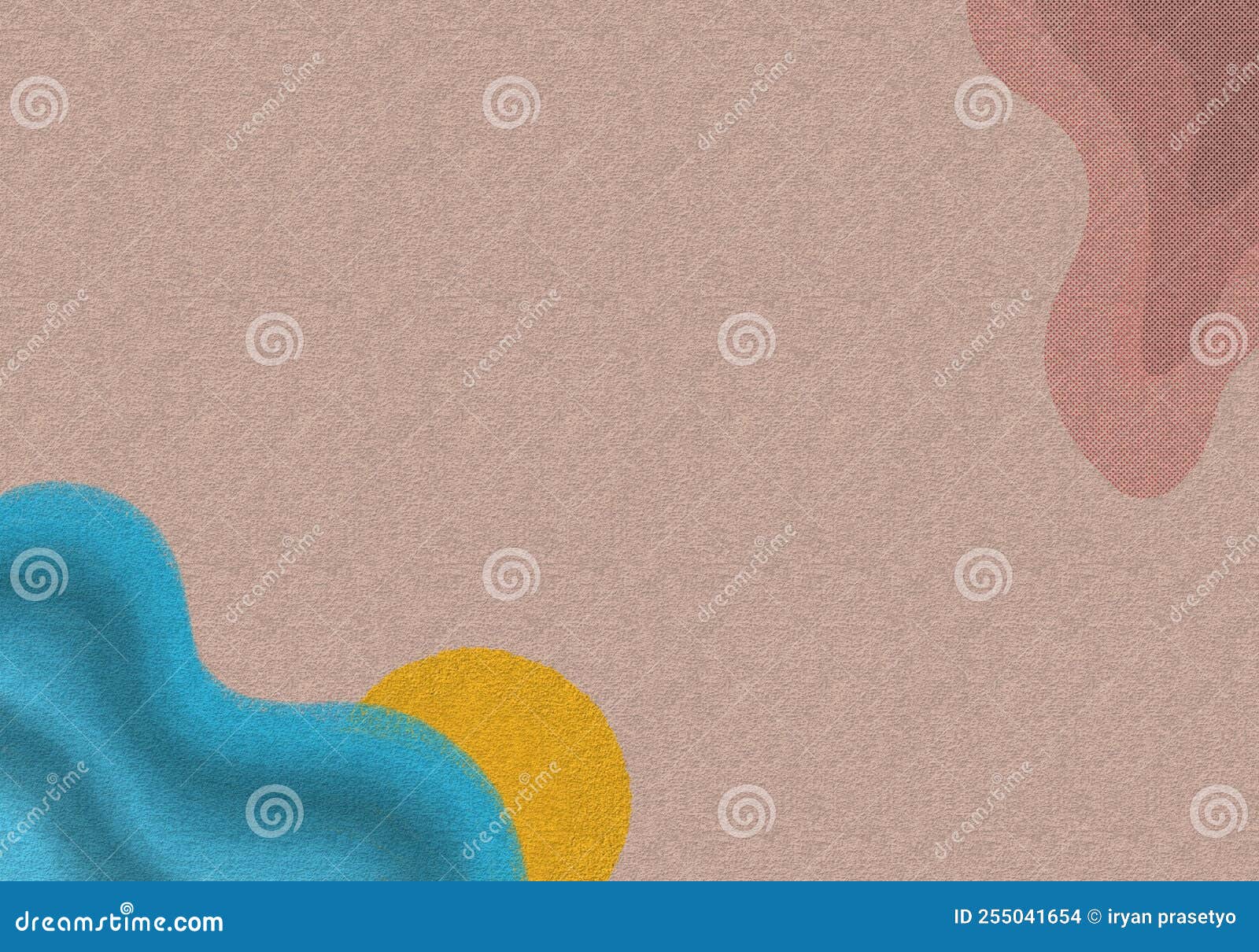 Abstract Background with Sunset in the Blue Lagoon with Texture Sand ...