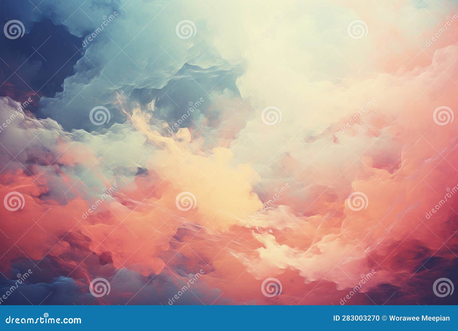 Abstract Background Sunset Sky, Background Generative AI Stock ...