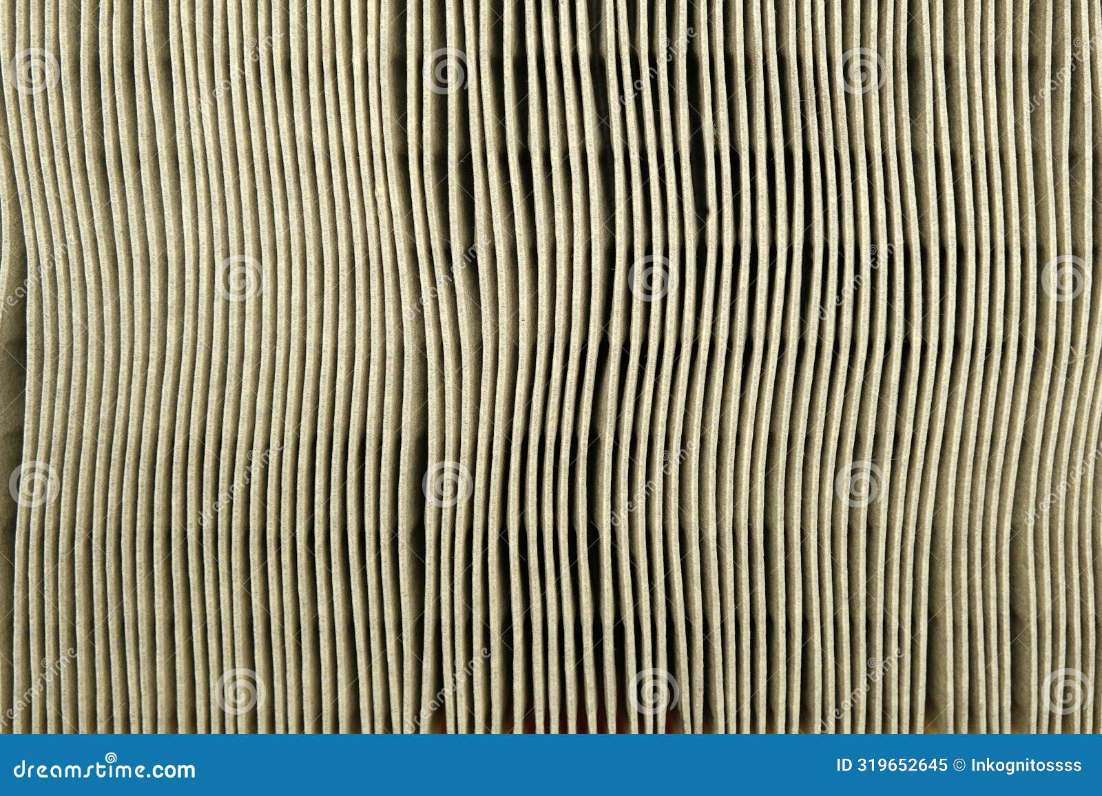 Surface and Structure of the Car Intake Air Filter Stock Image - Image ...
