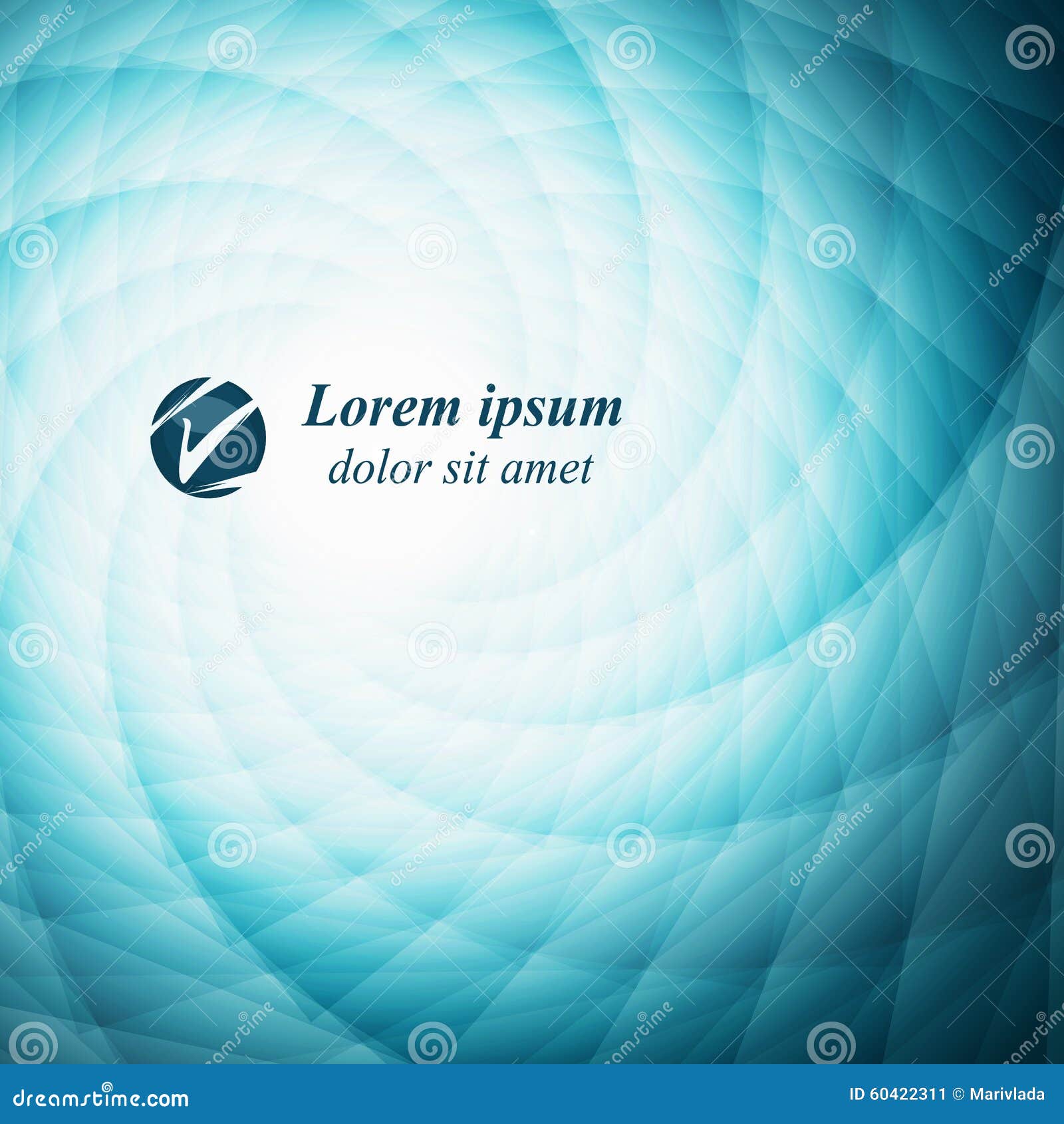 Abstract Background with Swirly Lines Stock Vector - Illustration of ...