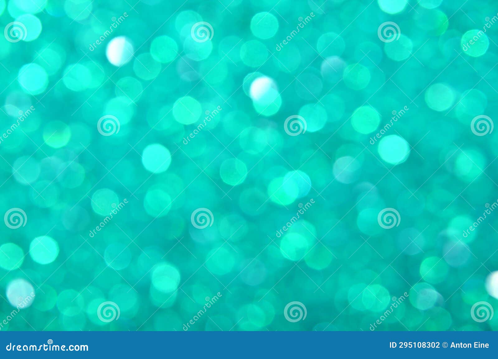 Abstract Background of Teal Bokeh Lights Stock Photo - Image of ...