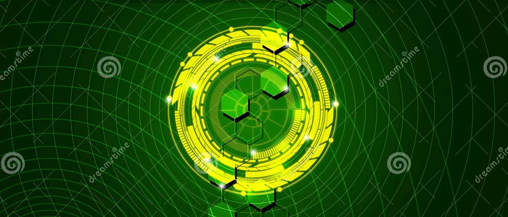 Abstract Background Tech Sci Fi Innovation Pattern Design Stock ...