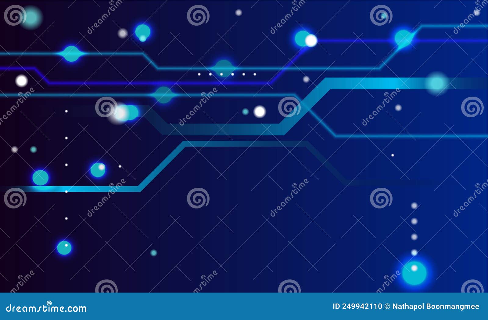 Abstract Background with Technology Circuit Board Texture. Electronic ...