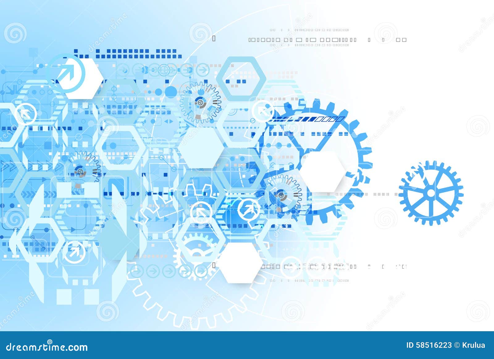 Abstract Background Technology Communication Concept. Stock Vector ...