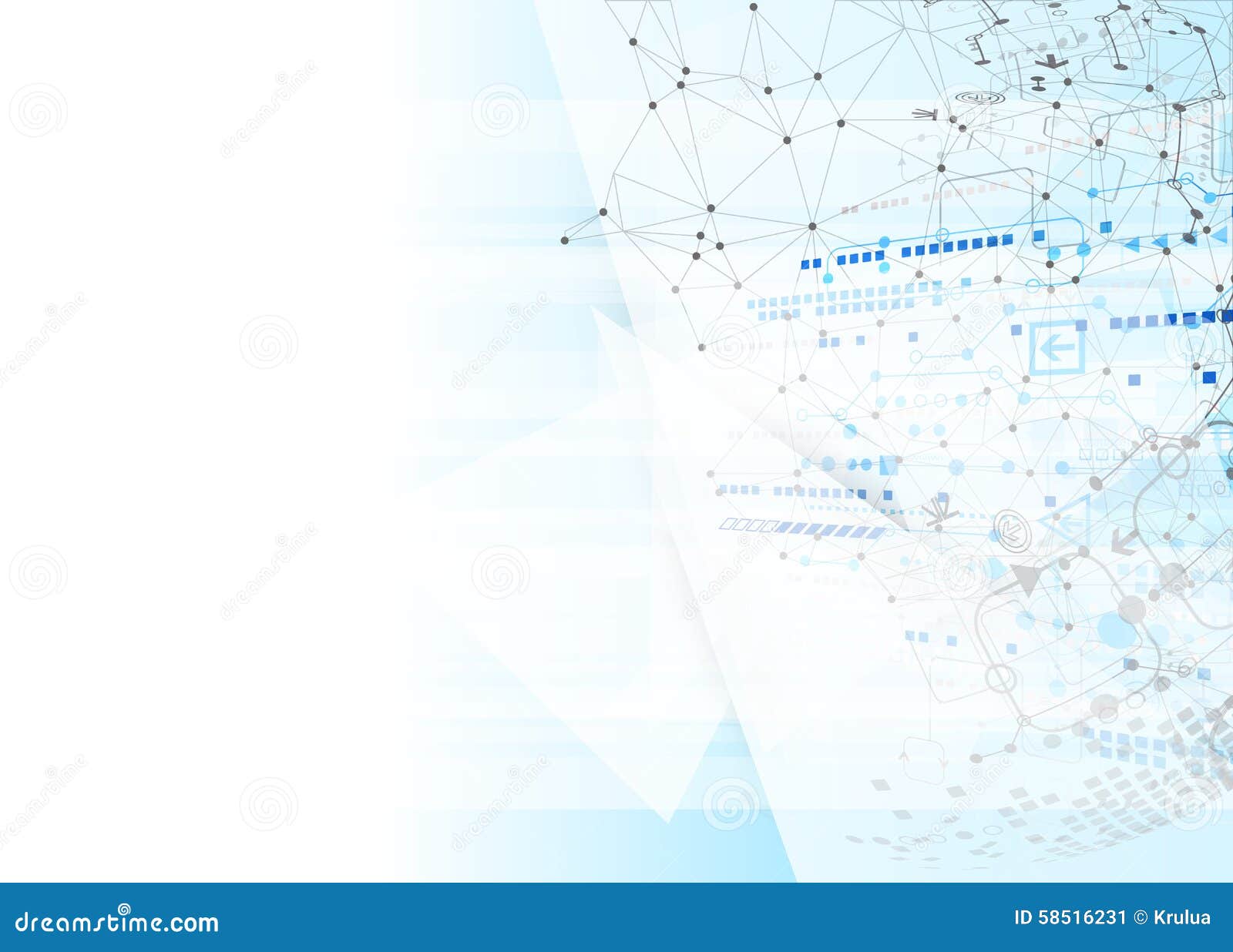 Abstract Background Technology Communication Concept. Stock Vector ...