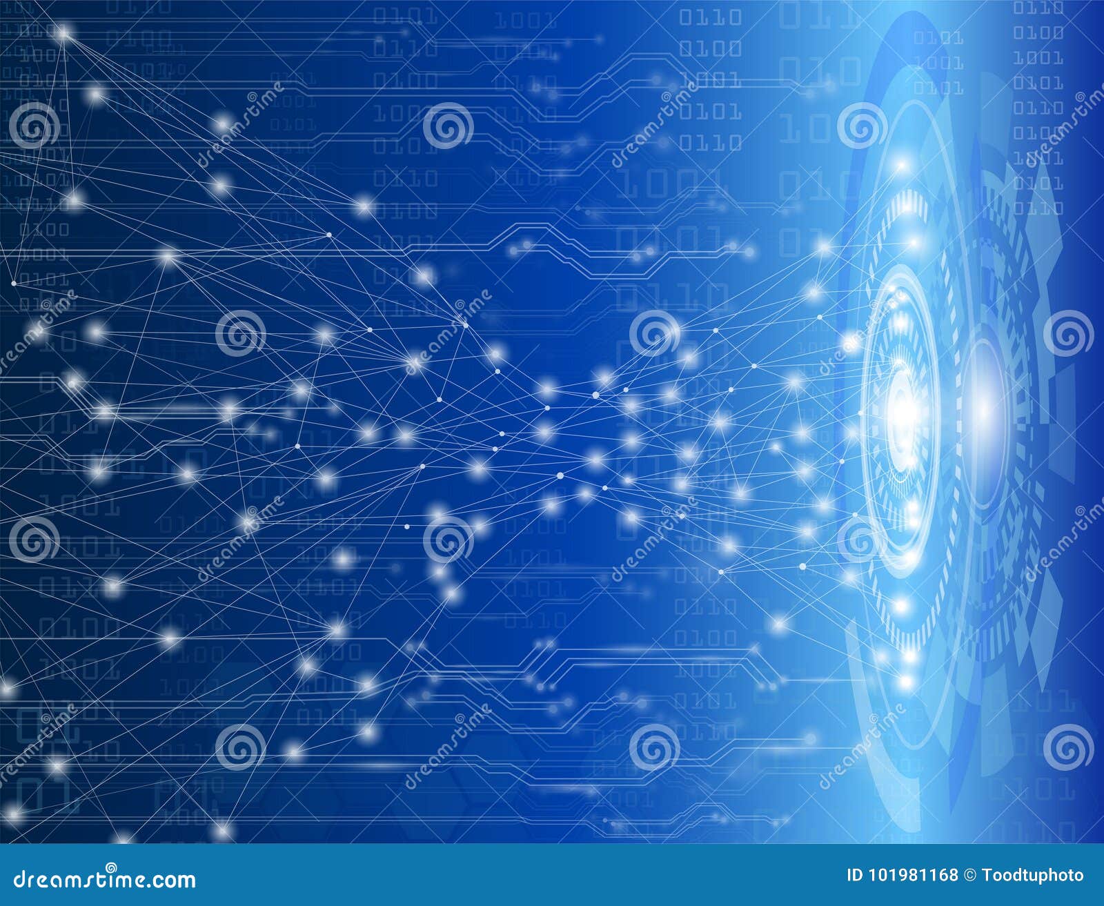 Abstract Background Technology Science,digital System Network in Future ...