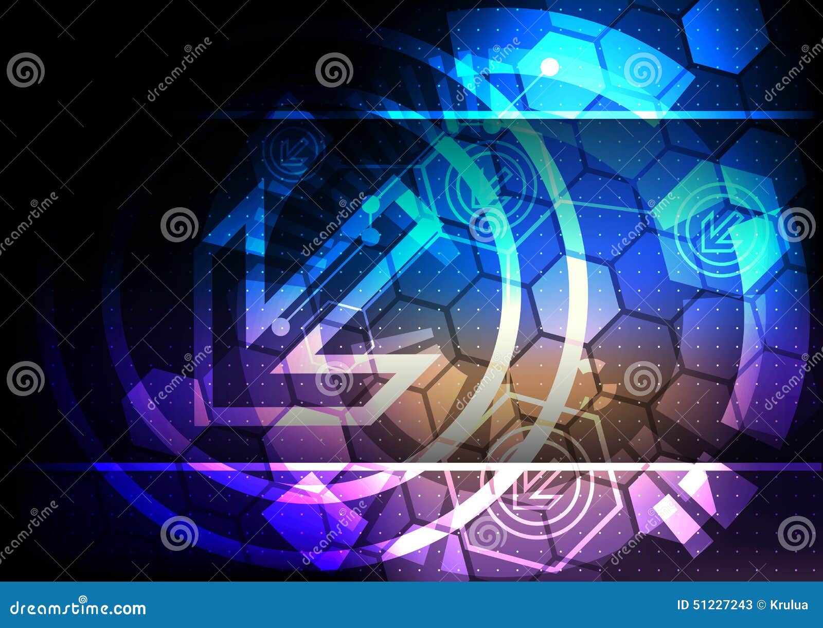 Abstract Background, Technology Theme Illustration Stock Vector ...