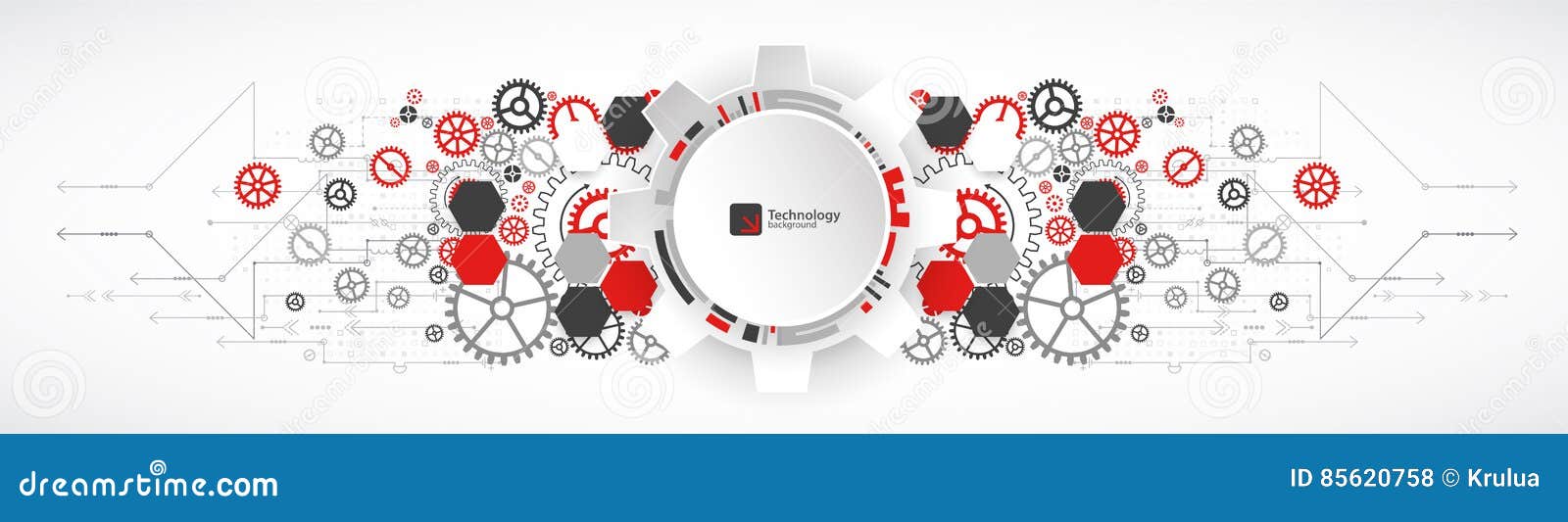 Abstract Background, Technology Theme for Your Business. Stock Vector ...