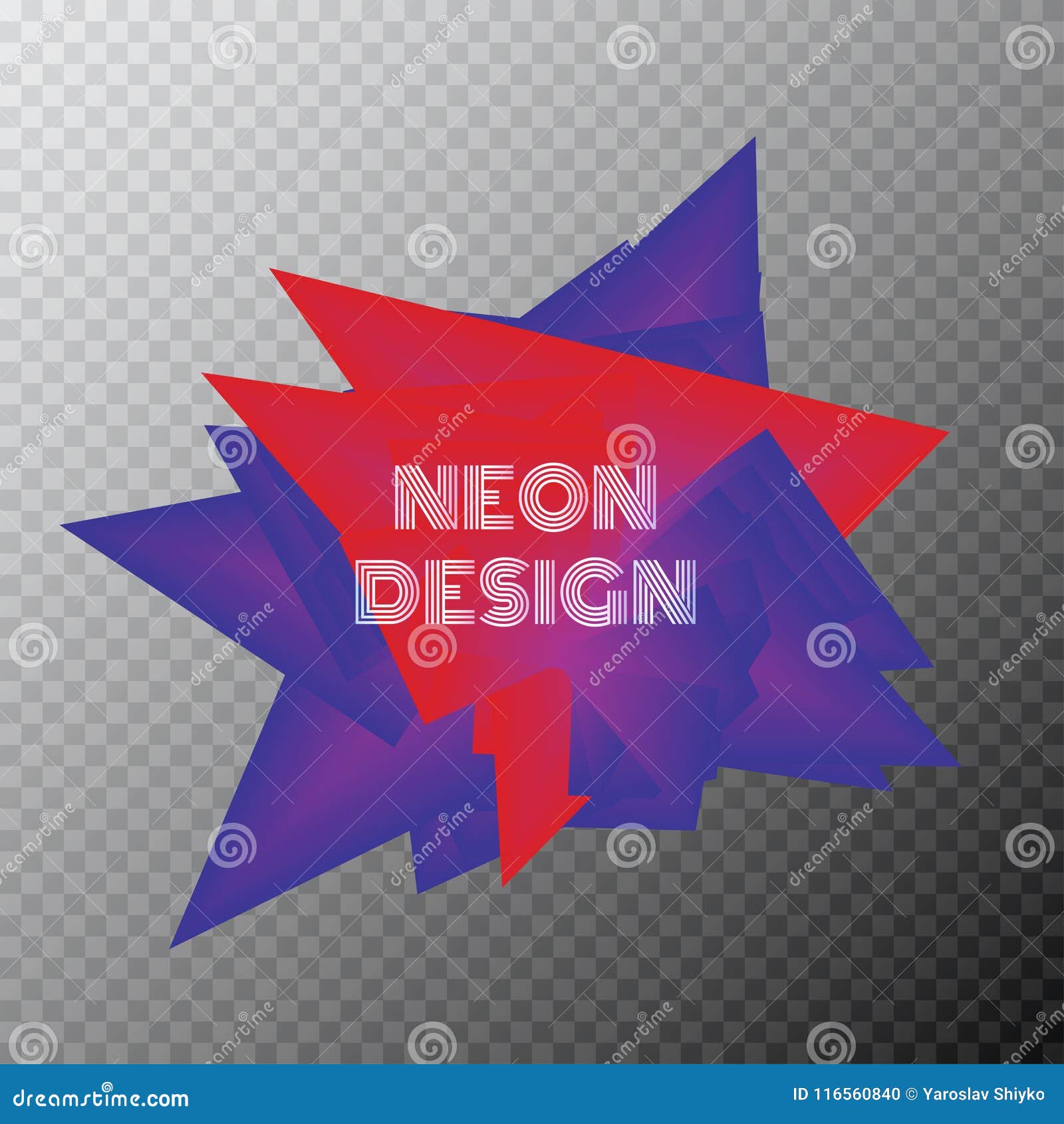 Abstract Background Template. Paper Geometric Polygon and Triangle ...