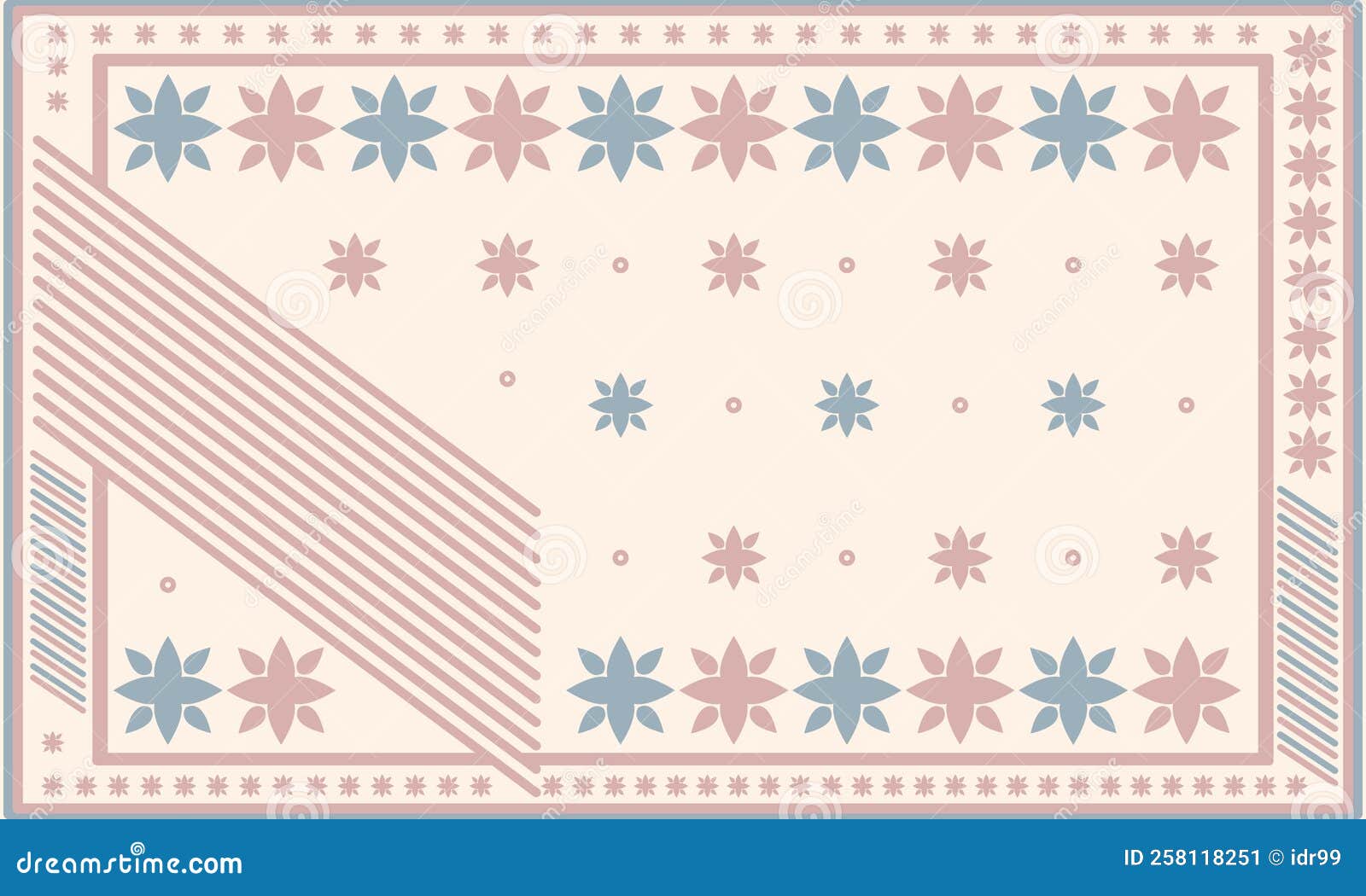 Abstract Background Template Pattern Flower Vector Pastel Stock ...