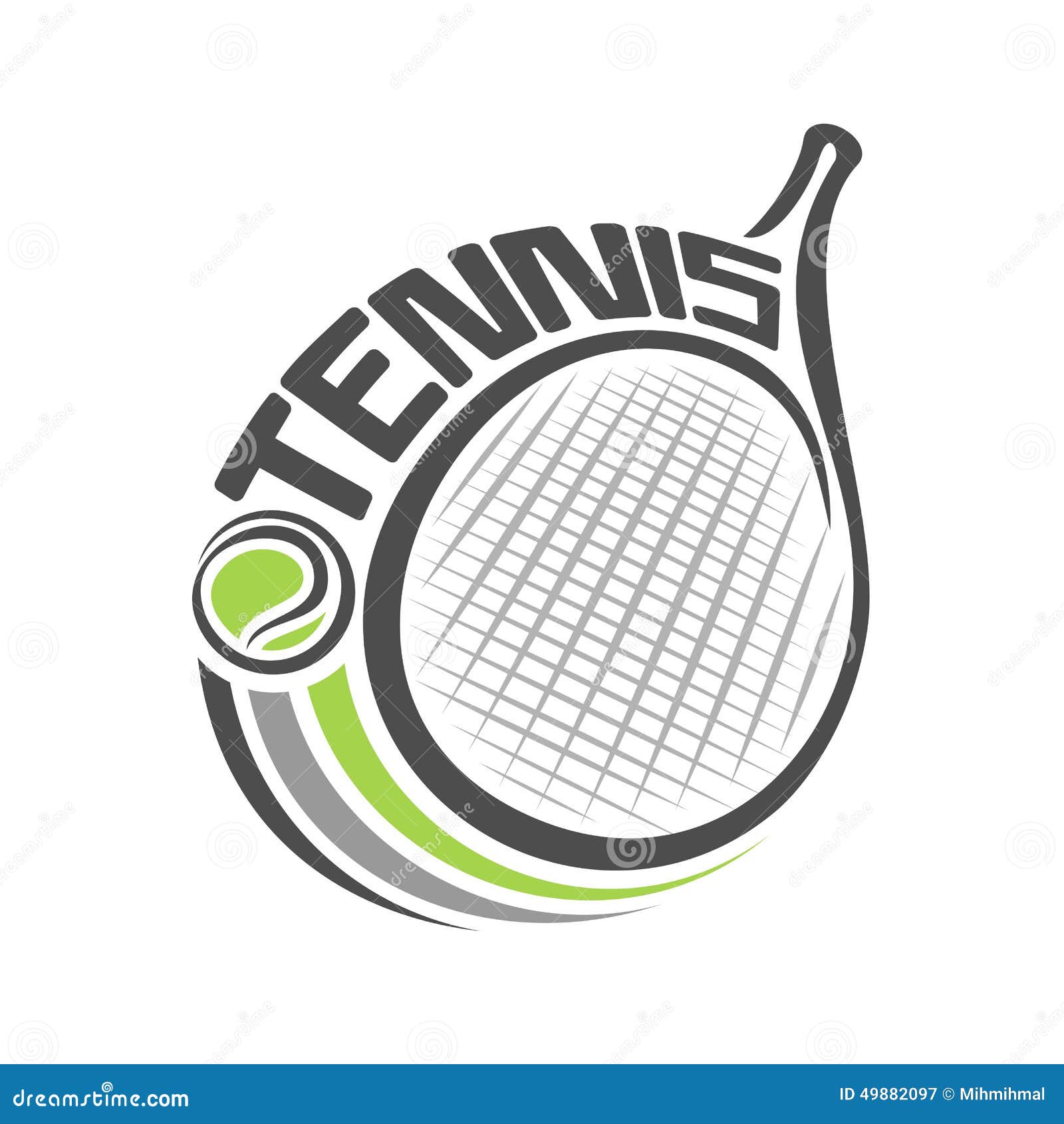 Abstract Background on the Tennis Stock Vector - Illustration of play ...